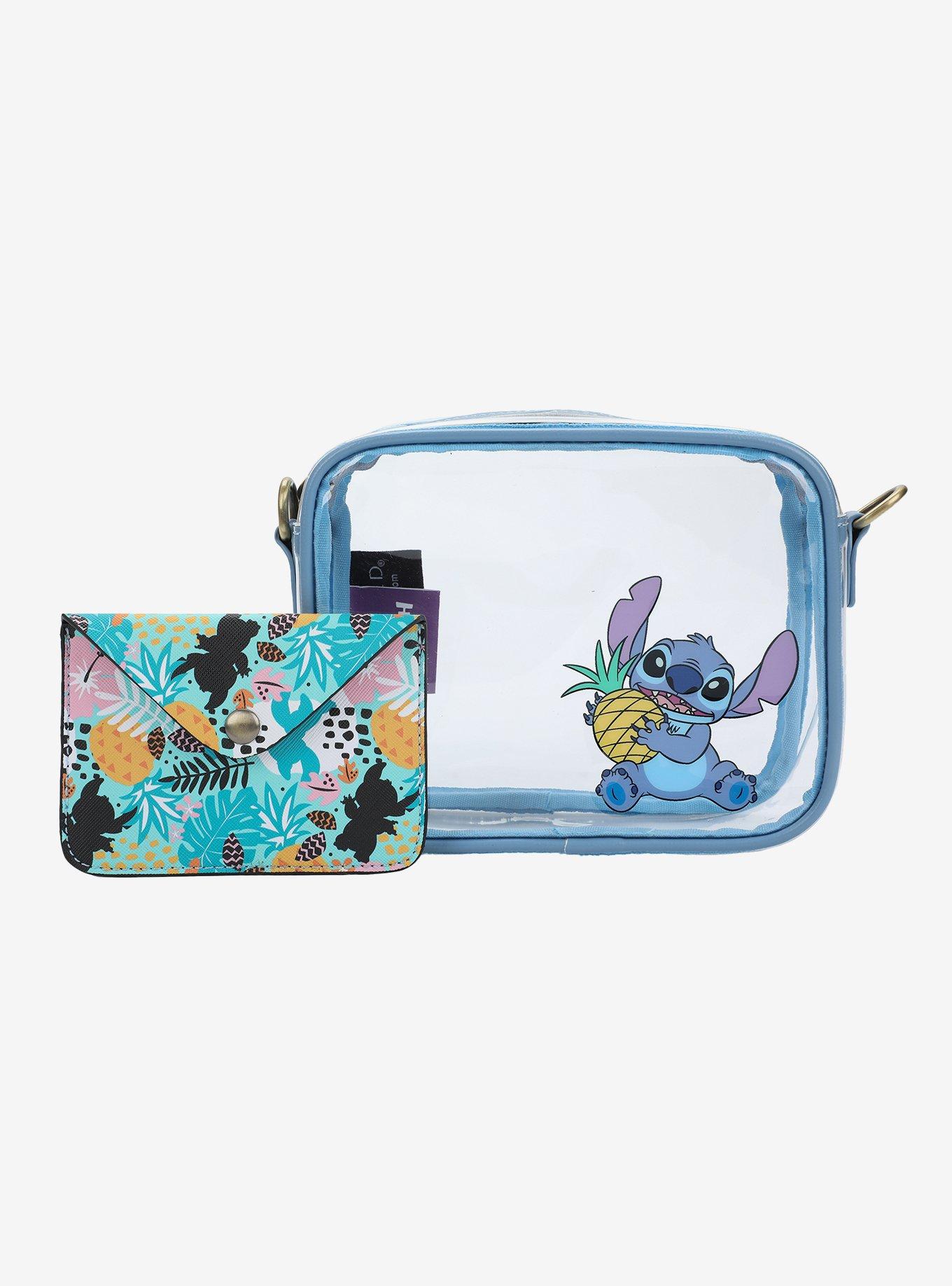 Disney Stitch Clear Crossbody Bag With Cardholder | Her Universe
