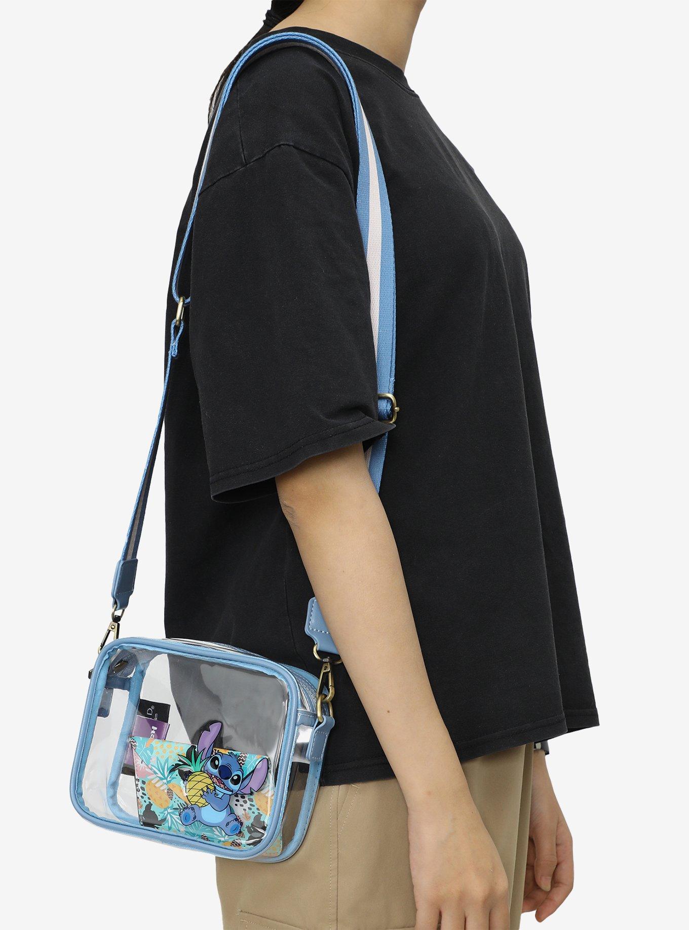 Disney Stitch Clear Crossbody Bag With Cardholder | Her Universe