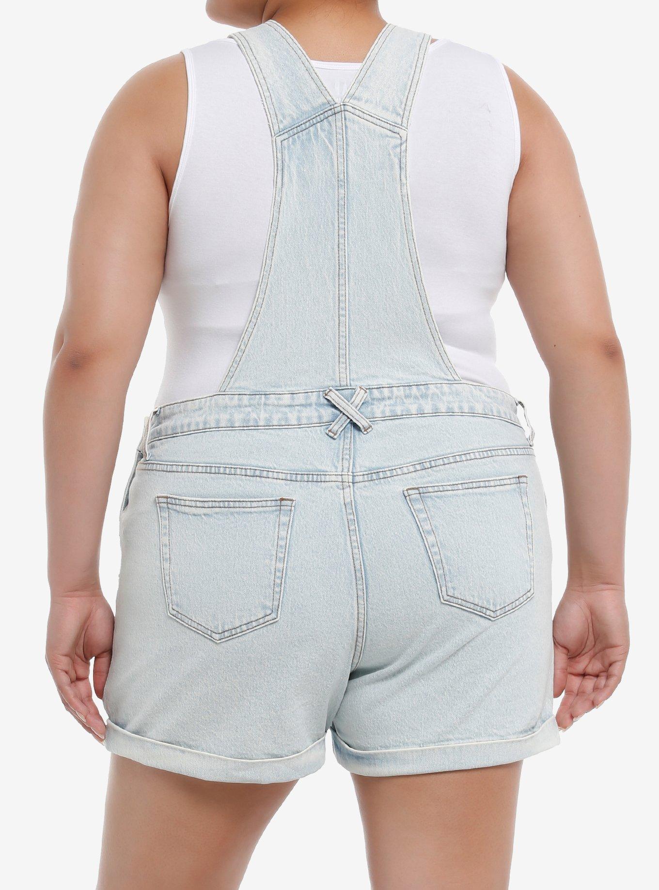 Her Universe Disney Mickey Mouse And Friends Pastel Denim Shortalls ...