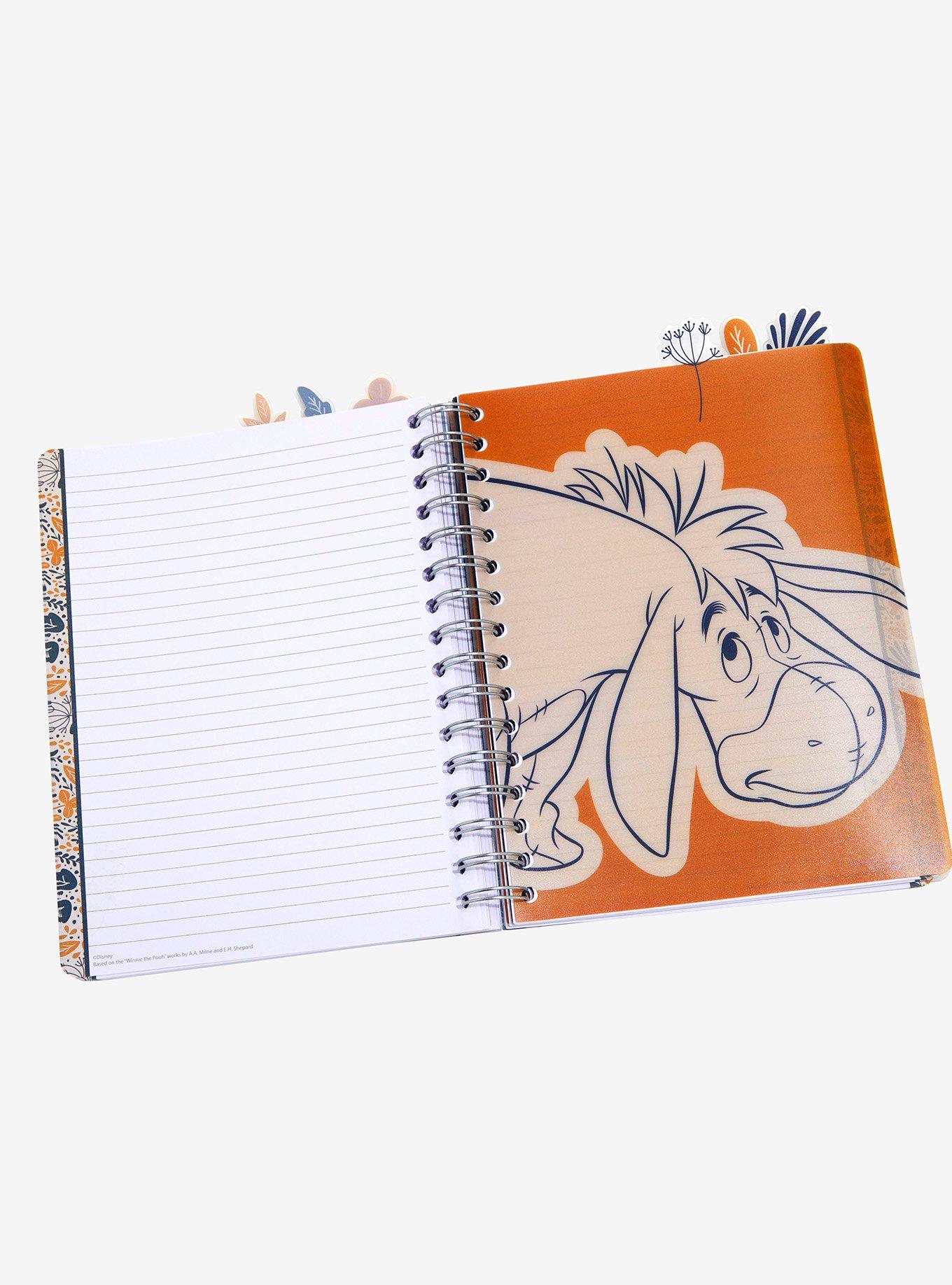 Disney Winnie The Pooh Floral Tab Journal | Hot Topic