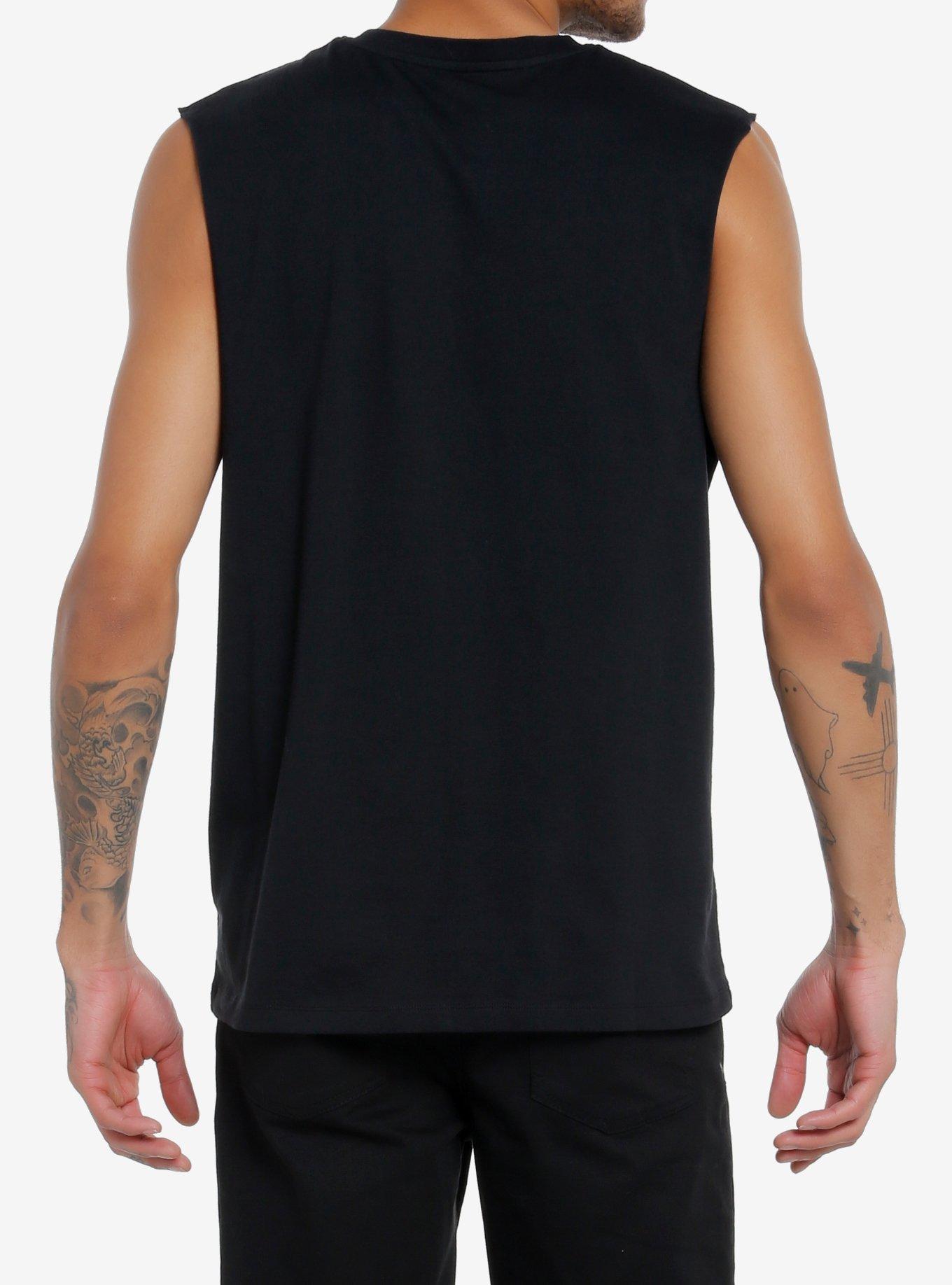 Hot Topic American Psycho Patrick Bateman Verbiage Muscle Tank Top ...