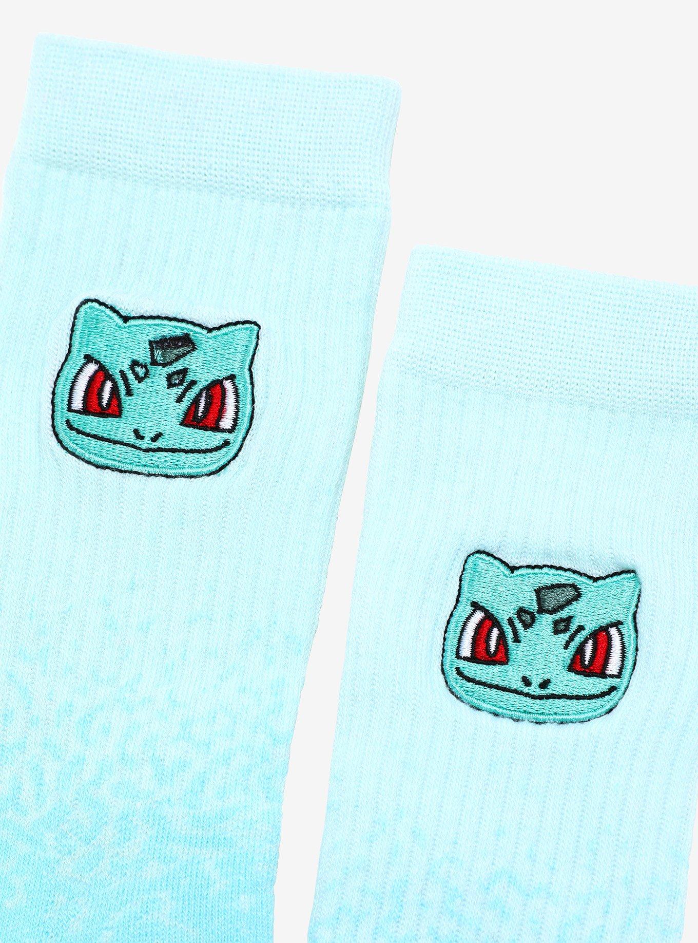 Pokemon Bulbasaur Ombre Crew Socks | Hot Topic