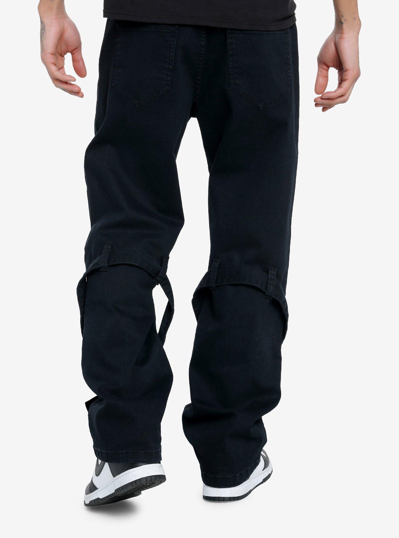 Mens Wide Leg Jeans: Flared, Denim & Black | Hot Topic