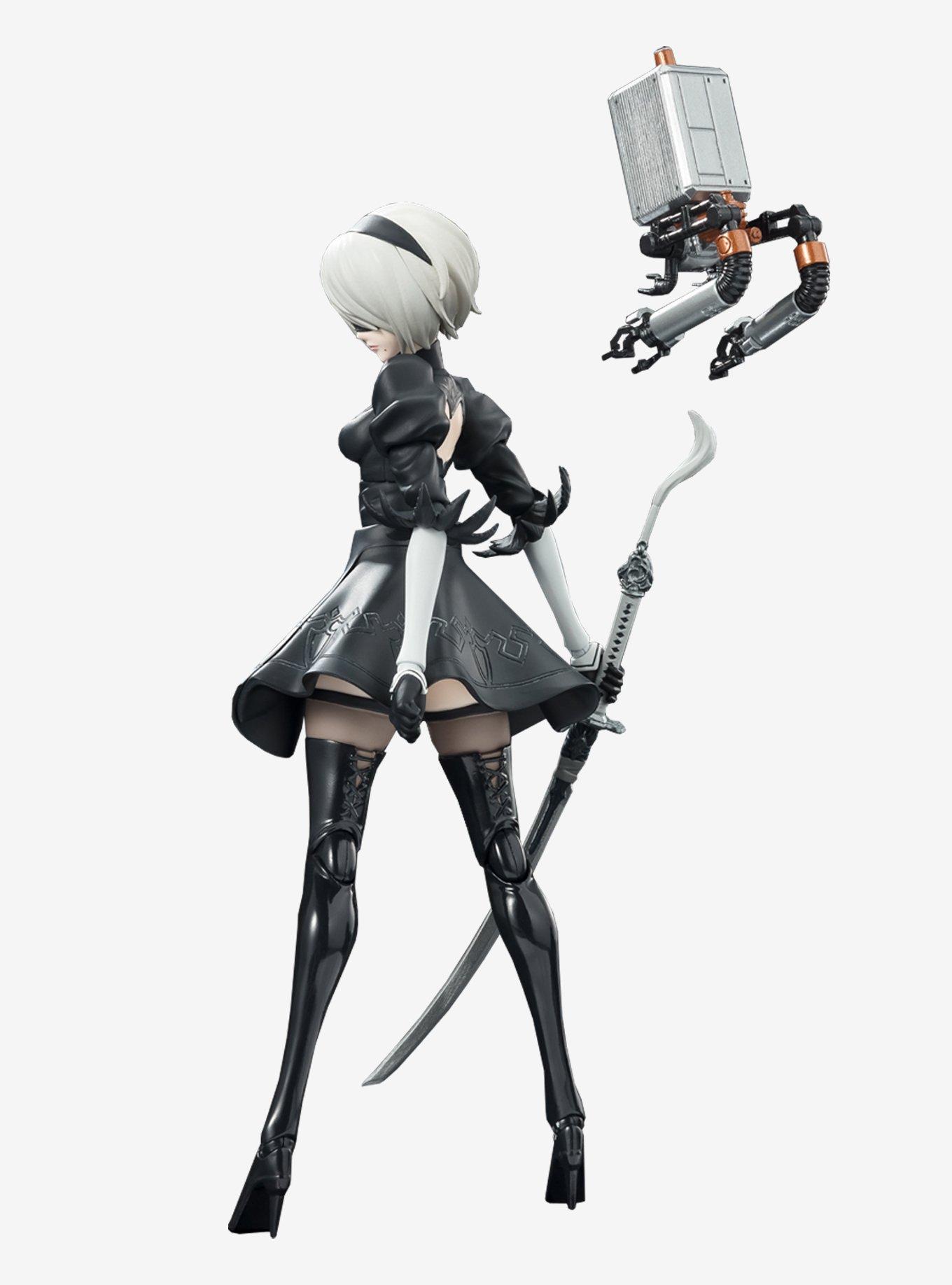 Bandai Spirits NieR: Automata Ver1.1a S.H.Figuarts 2B Figure | BoxLunch