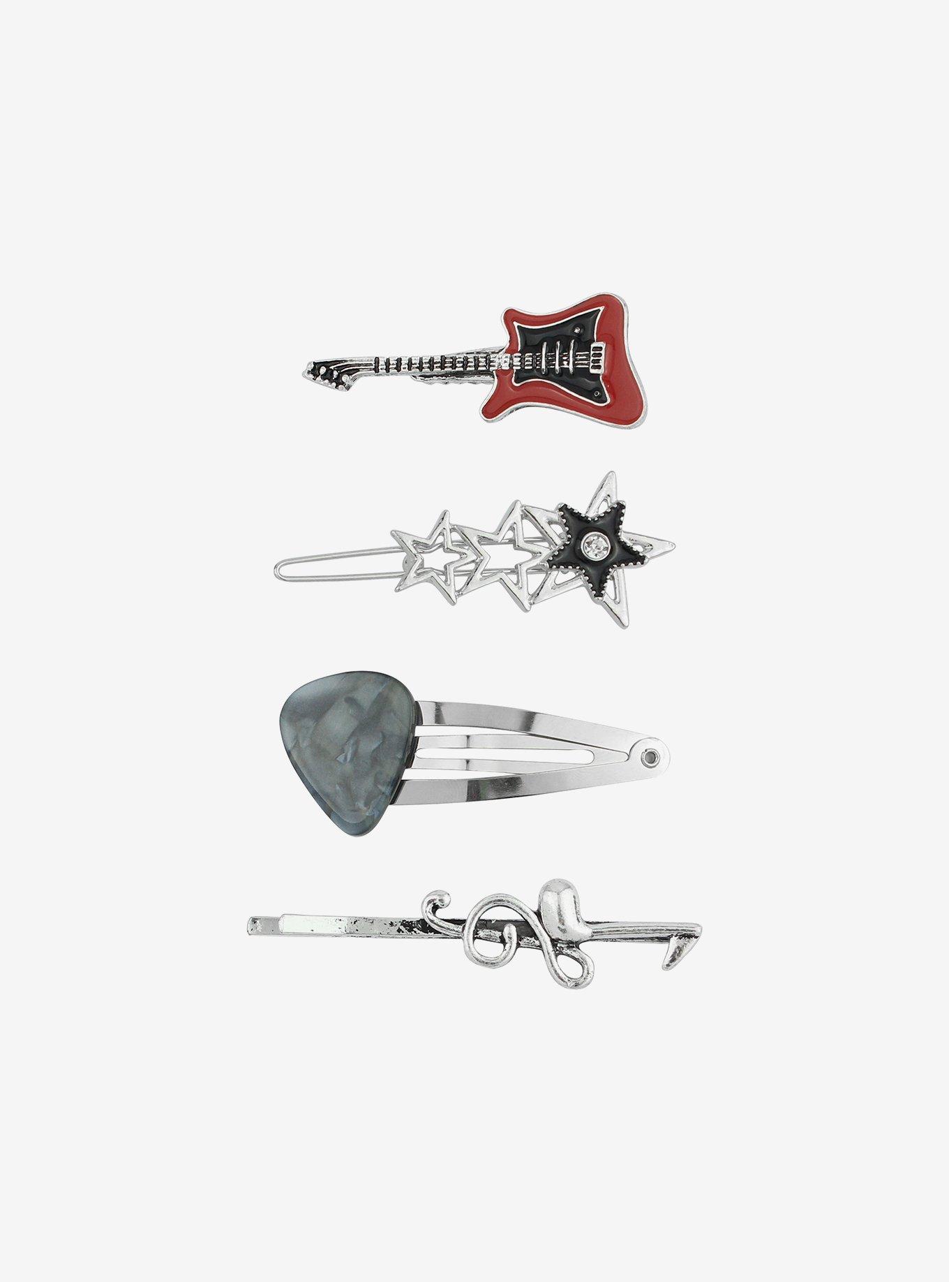 Social Collision Electric Guitar Hair Clip Set | Hot Topic