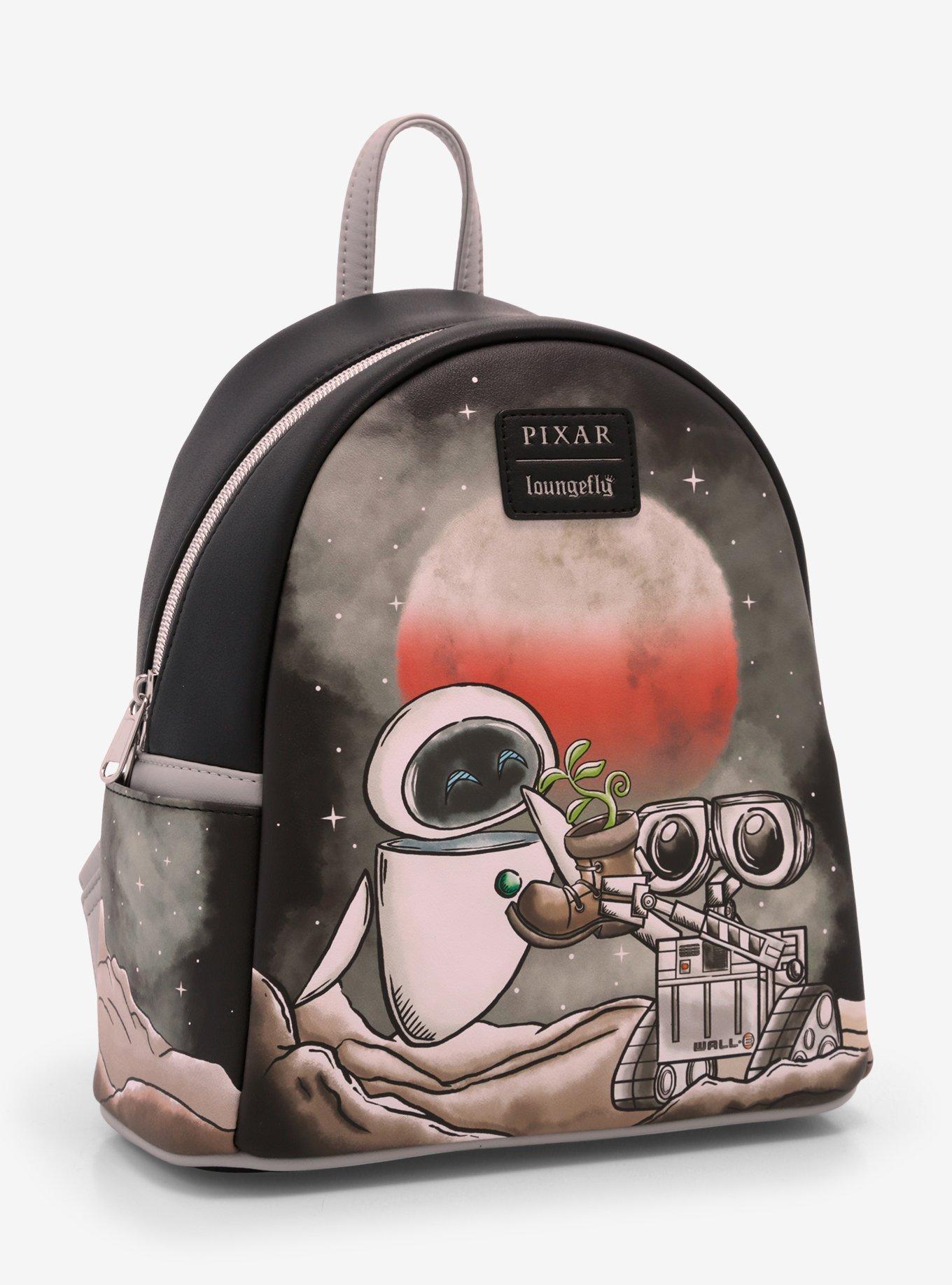 Hot Topic Loungefly Disney Pixar WALL-E EVE & WALL-E Plant Mini ...