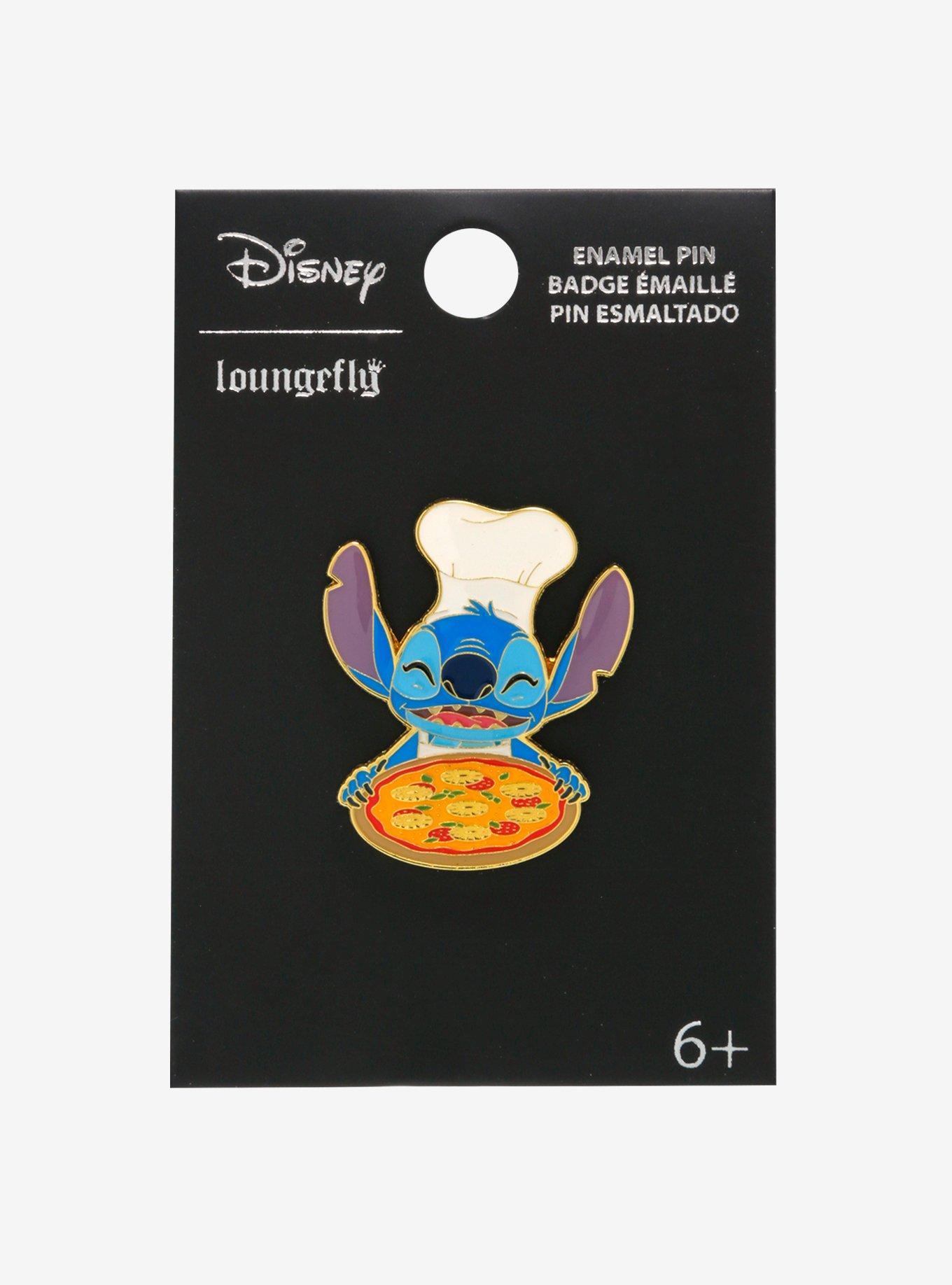Loungefly Disney Lilo & Stitch Chef Pineapple Pizza Enamel Pin ...