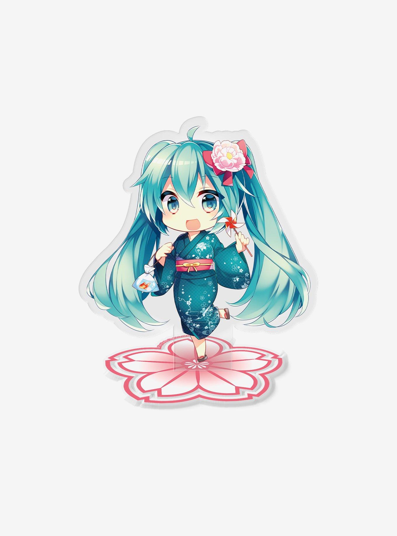 Anime Merch Hatsune Miku Acrylic Figure Set | Hamilton Place