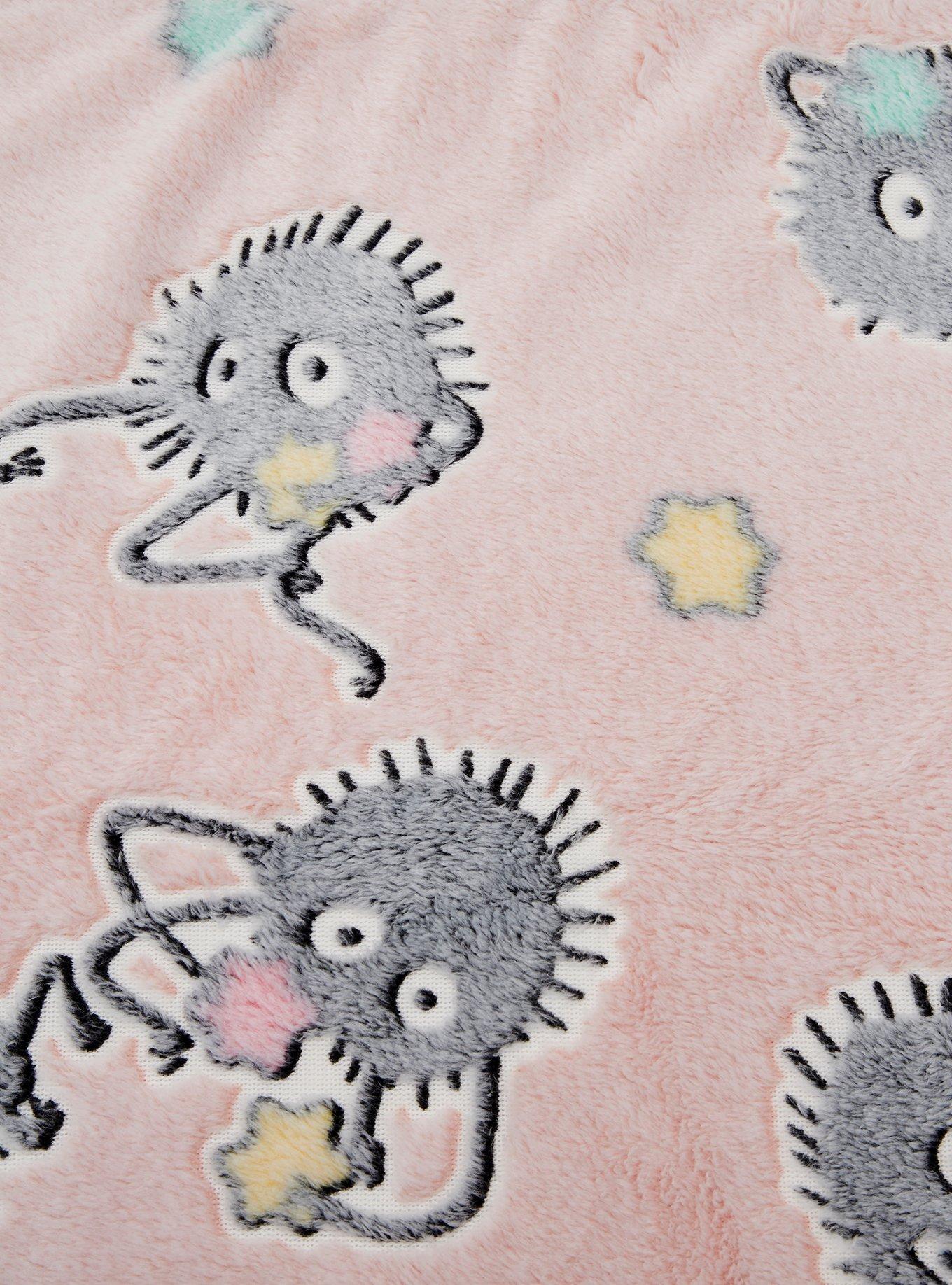 Hot Topic Studio Ghibli® Spirited Away Soot Sprites Pastel Throw ...