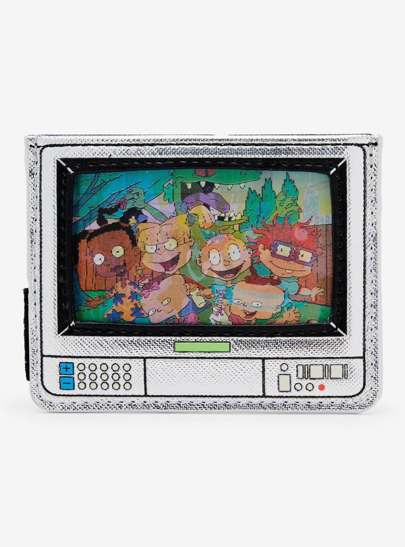 Loungefly Nickelodeon Retro TV Lenticular Cardholder | BoxLunch