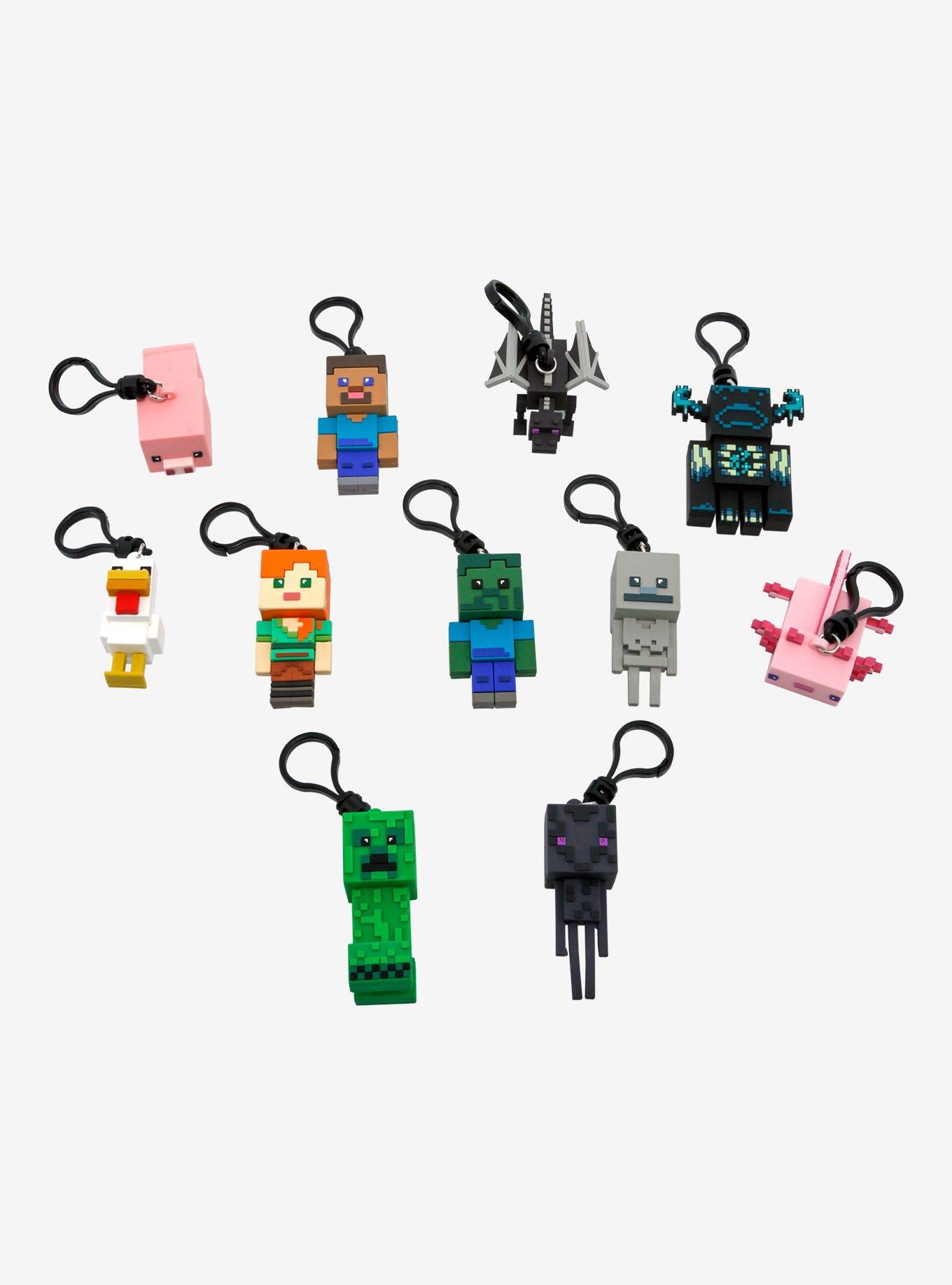 Minecraft Characters Blind Bag Figural Bag Clip | BoxLunch