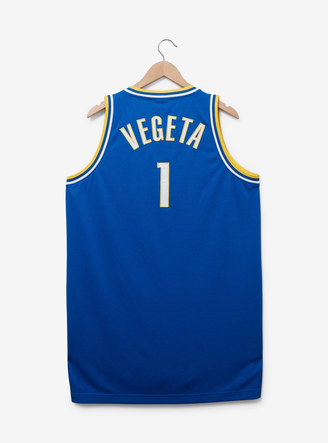 Boxlunch Dragon Ball Z Saiyan Vegeta Basketball Jersey — BoxLunch ...