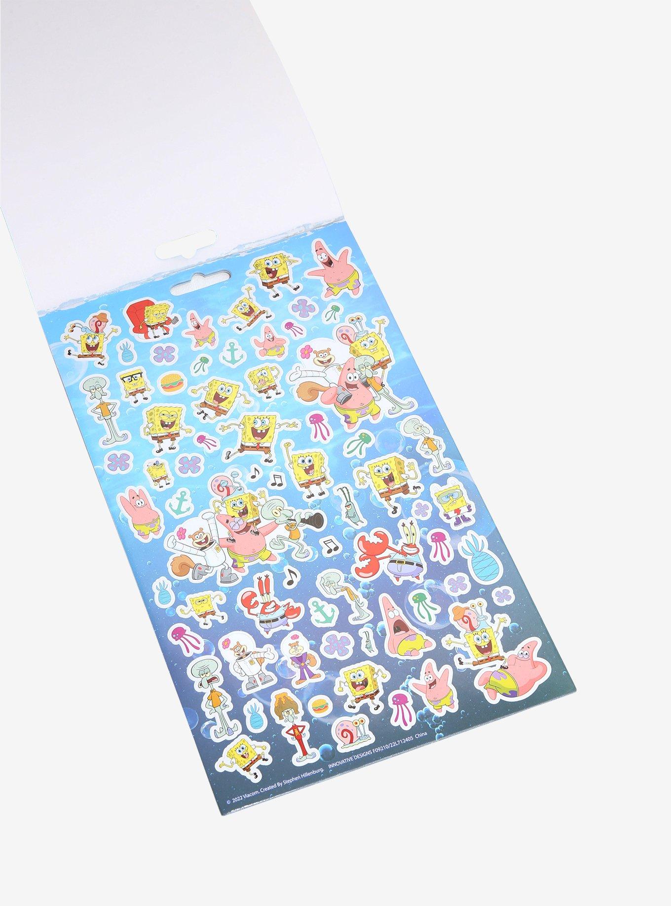 SpongeBob SquarePants Sticker Sheet Set | Hot Topic