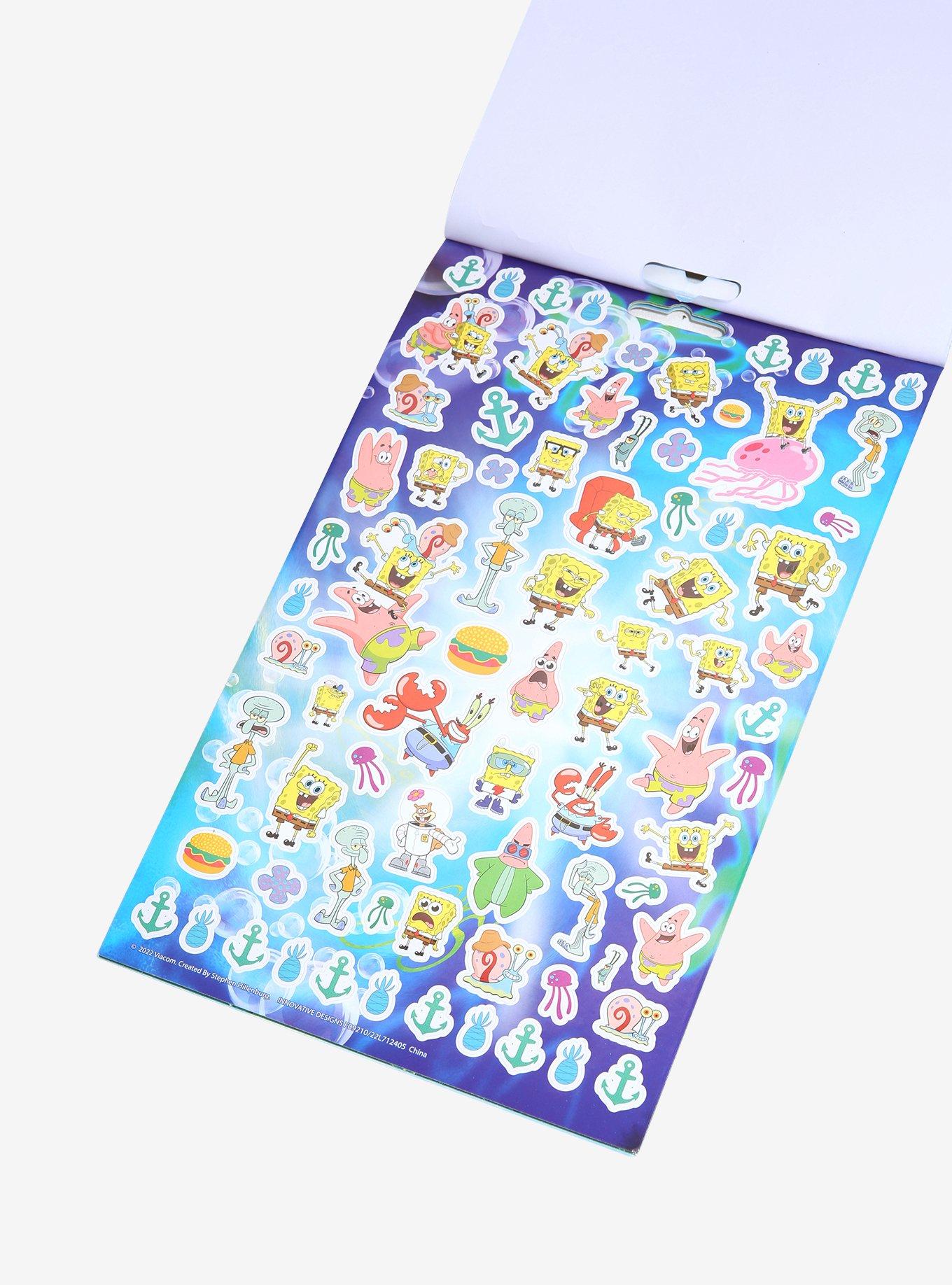 SpongeBob SquarePants Sticker Sheet Set | Hot Topic