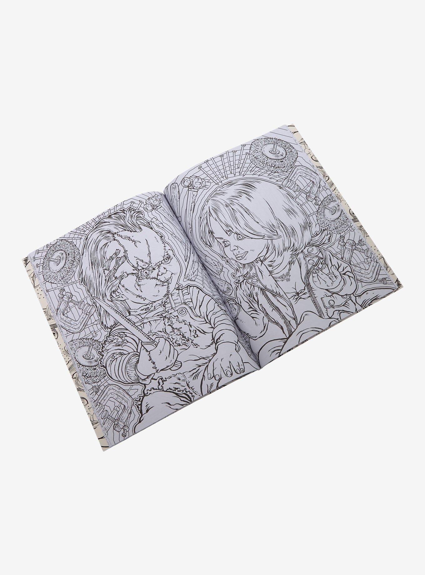 Hot Topic Chucky: The Official Coloring Book | Alexandria Mall
