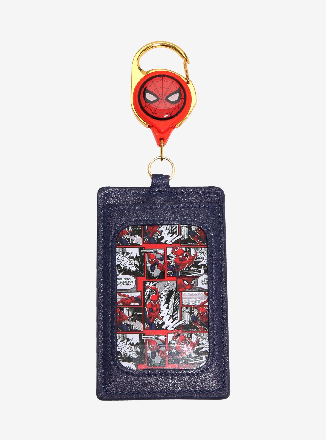 Marvel Spider-Man Swinging Portrait Retractable Lanyard - BoxLunch ...
