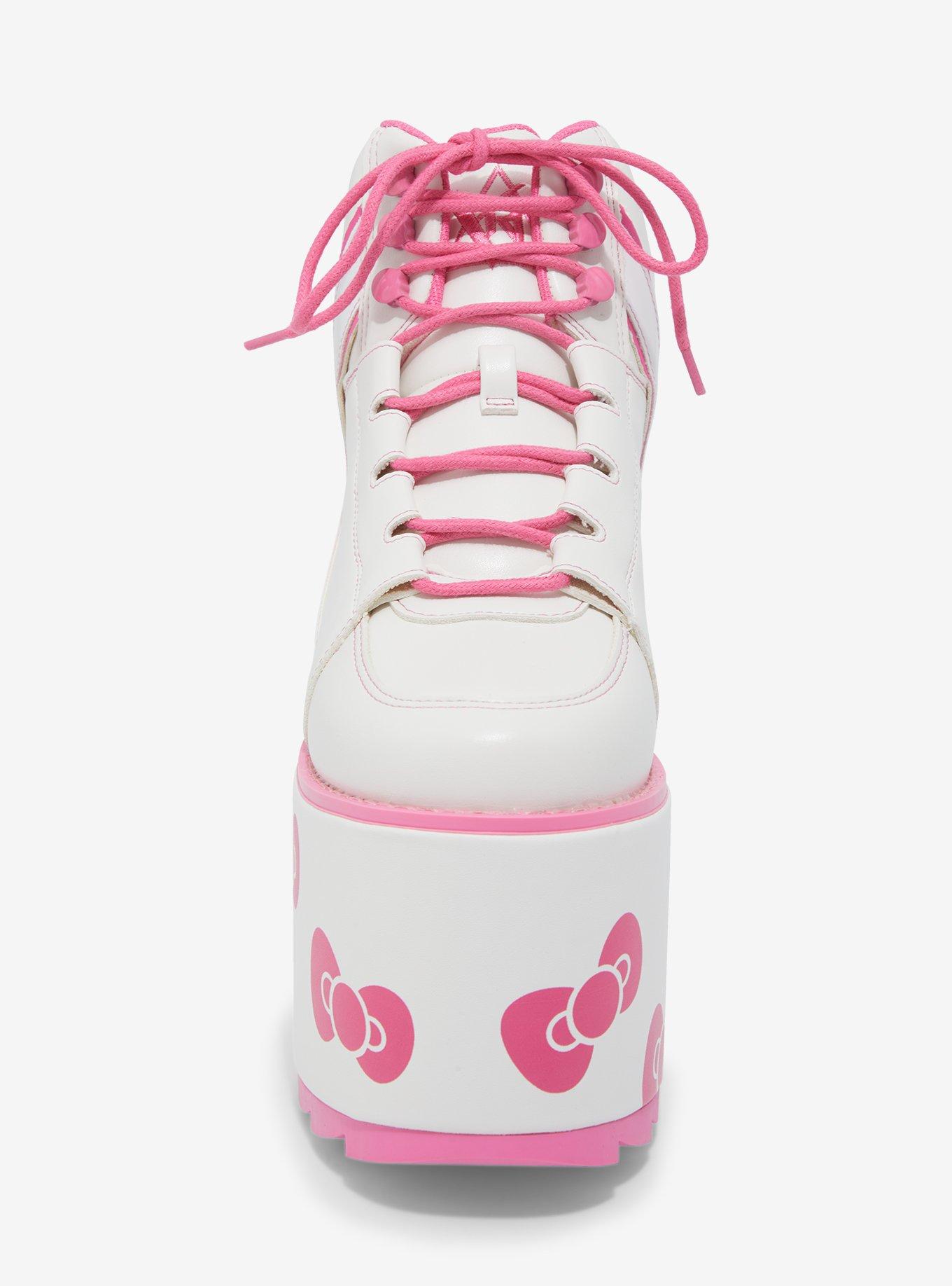 Hot Topic Hello Kitty X YRU Bow Platform Sneakers | Mall of America®