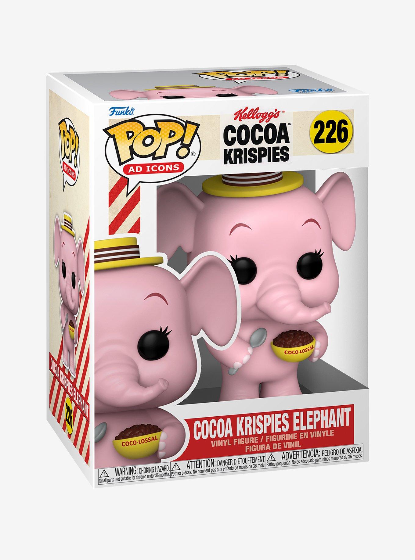 Funko Kellogg's Cocoa Krispies Pop! Ad Icons Cocoa Krispies Elephant ...
