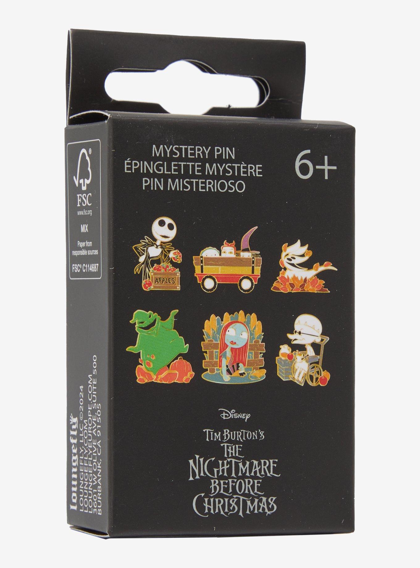 Loungefly Disney The Nightmare Before Christmas Fall Characters Blind Box Enamel Pin - BoxLunch ...