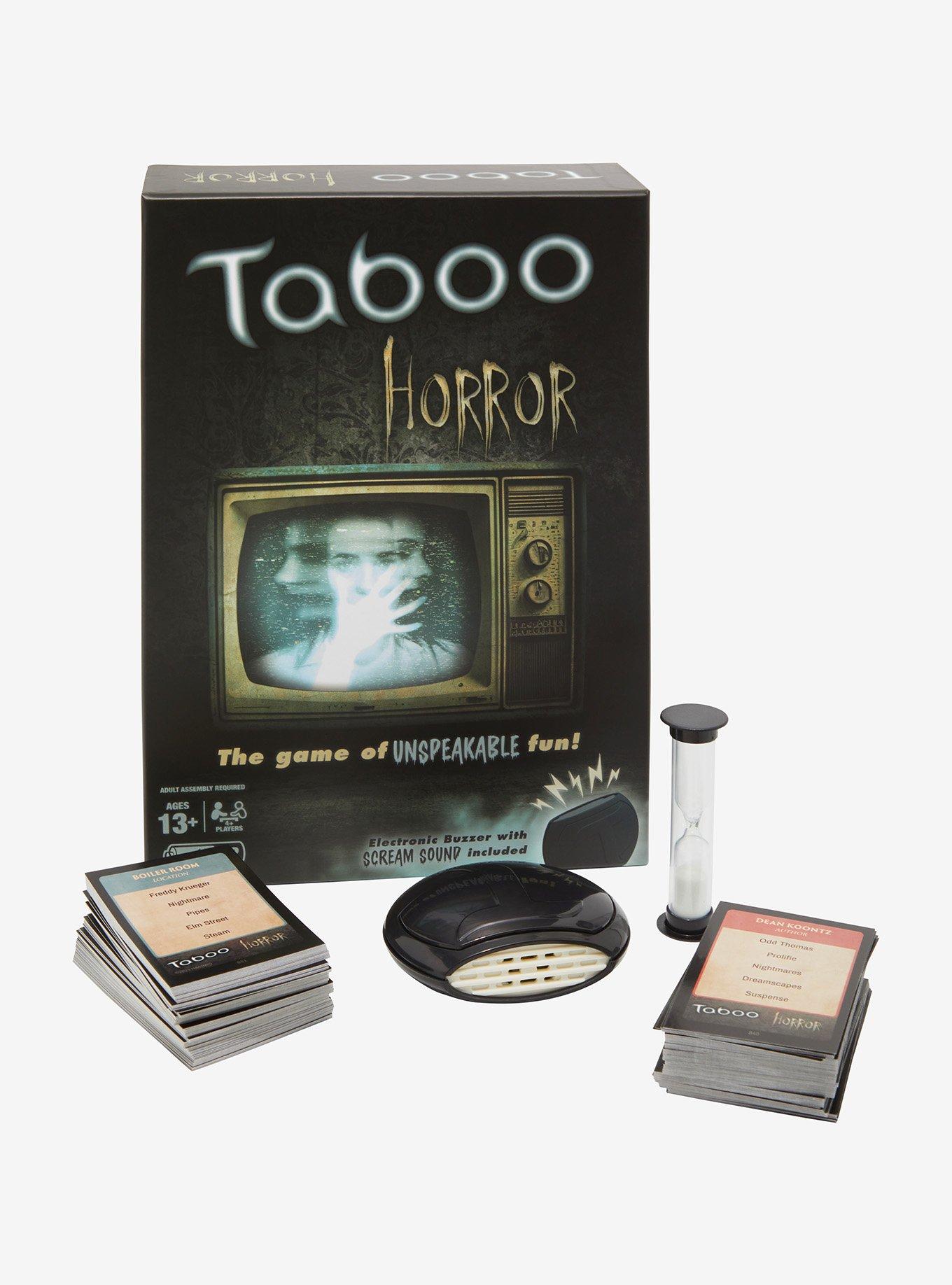 Taboo: Horror Edition Game | Hot Topic