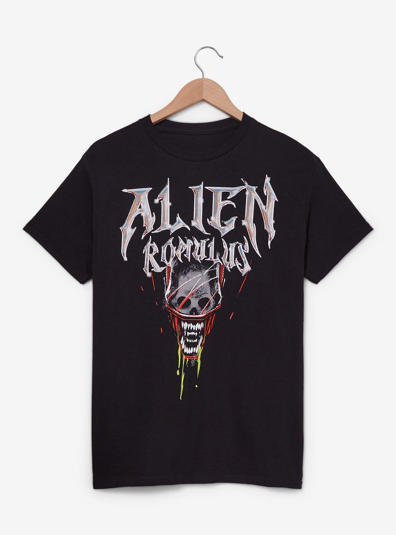 Alien: Romulus Chrome X-Ray Portrait T-Shirt - BoxLunch Exclusive ...