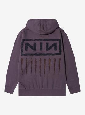 Nine Inch Nails Logo Two-Sided Hoodie | Hot Topic Nine Inch Nails Logo Two-Sided Hoodie | Hot Topic