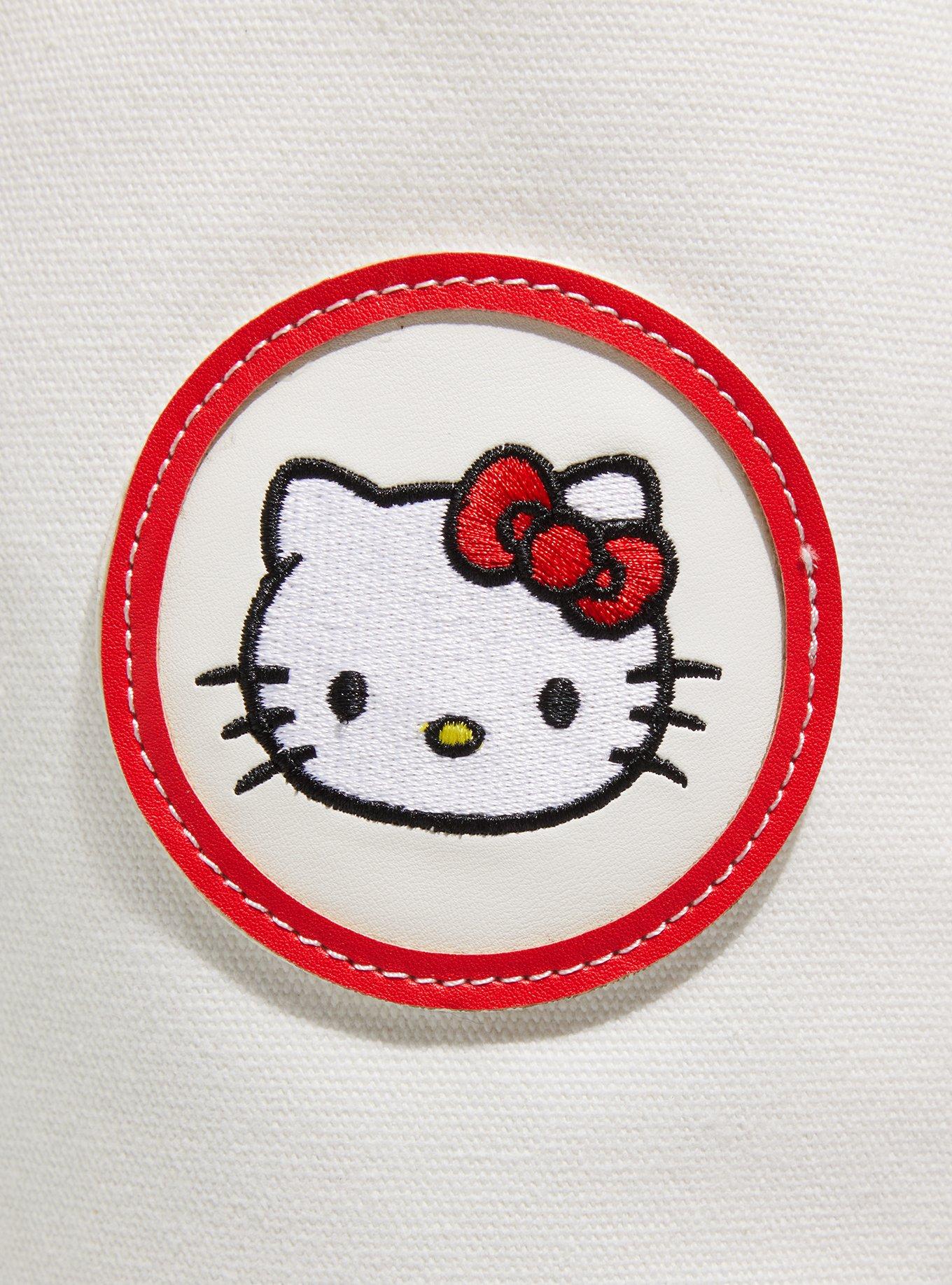 Hello Kitty X YRU White & Red Detention Platform Boots | Hot Topic