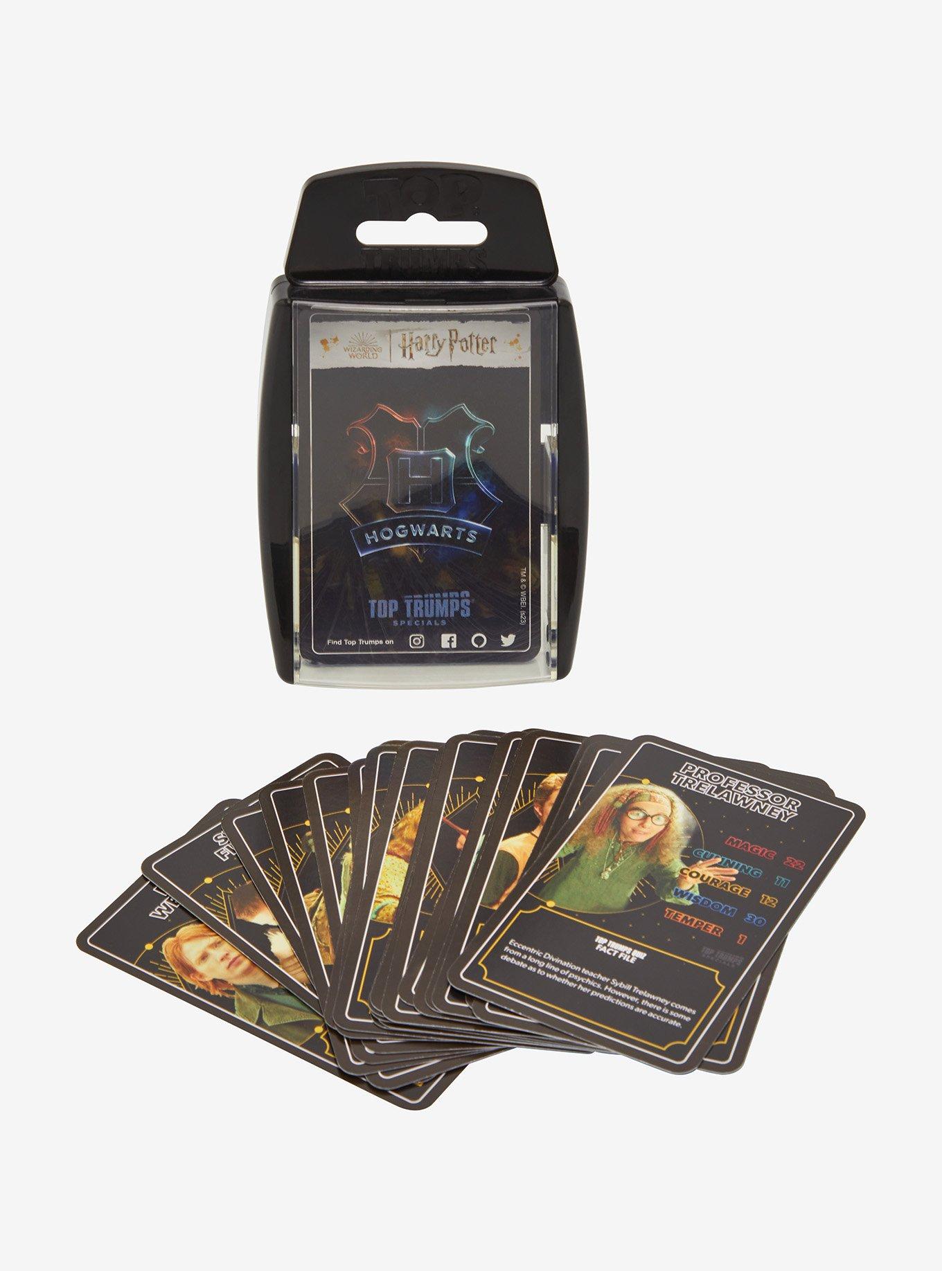 Harry Potter Heroes Of Hogwarts Top Trumps Specials Card Game | Hot Topic