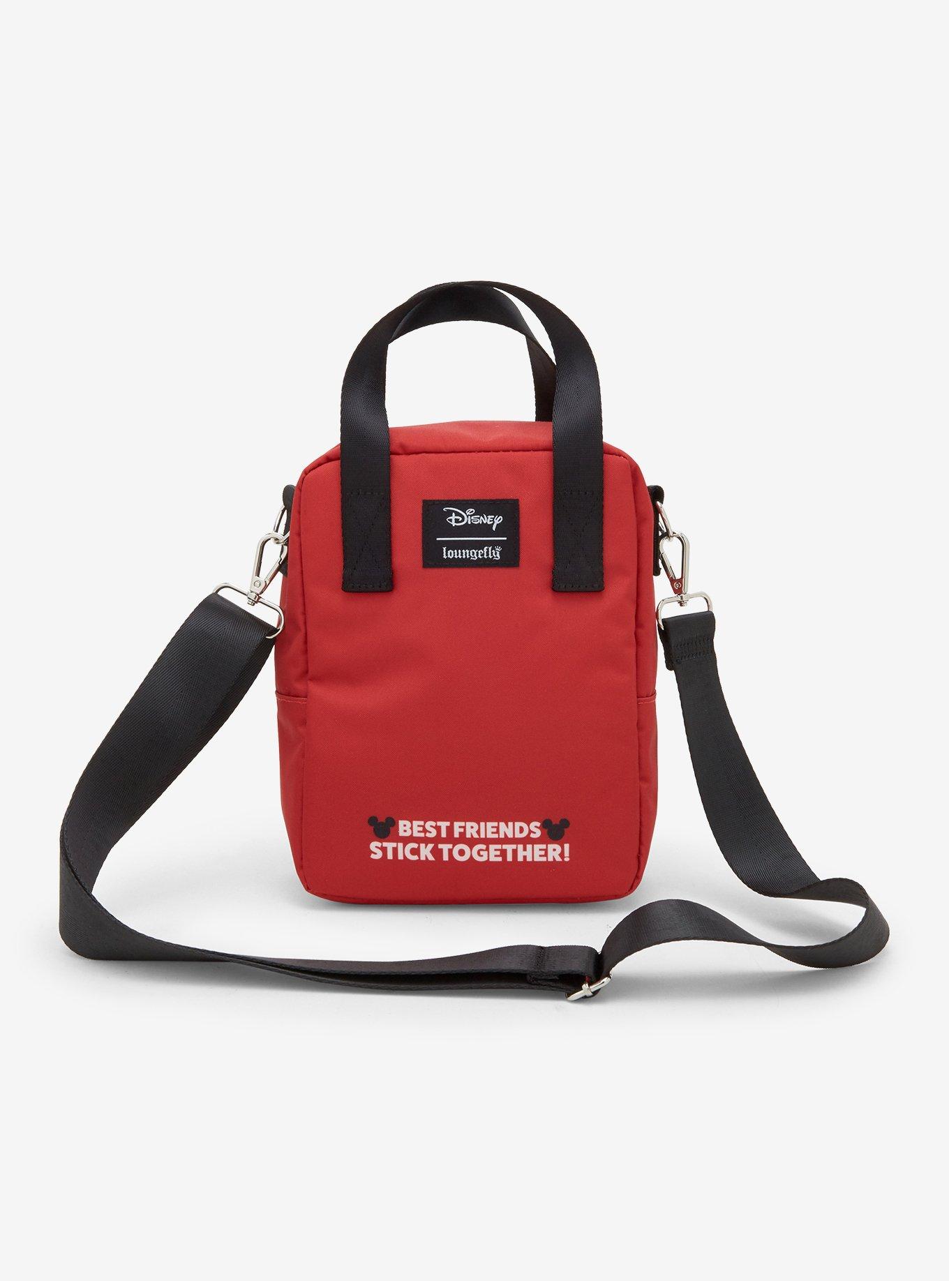 Loungefly Disney Mickey Mouse & Pluto Mini Crossbody Bag | Hot Topic
