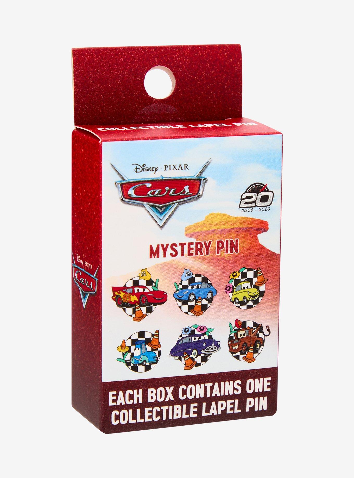Disney Pixar Cars Checker Blind Box Enamel Pin Hot Topic Exclusive ...