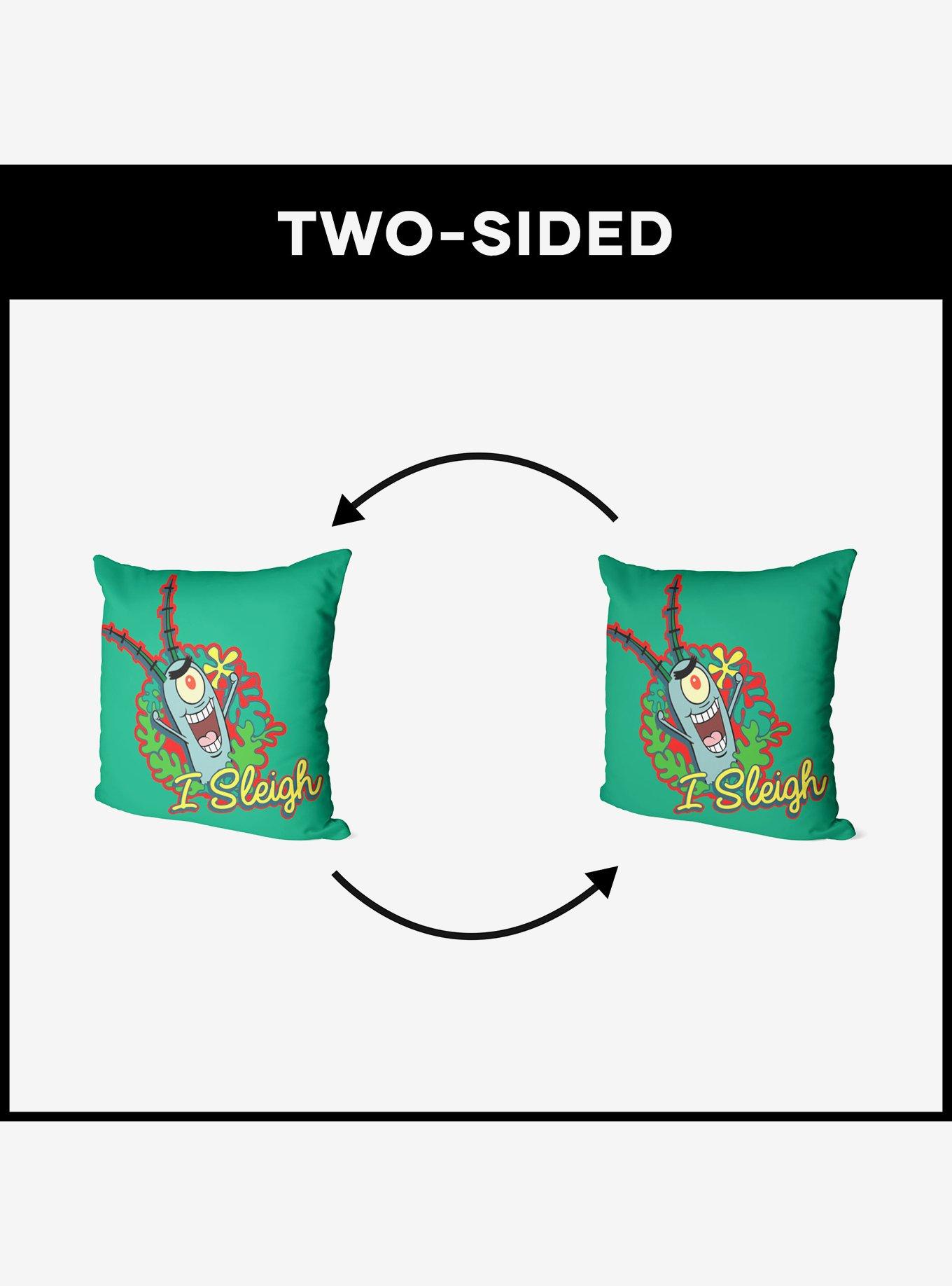 SpongeBob SquarePants I Sleigh Throw Pillow | Hot Topic