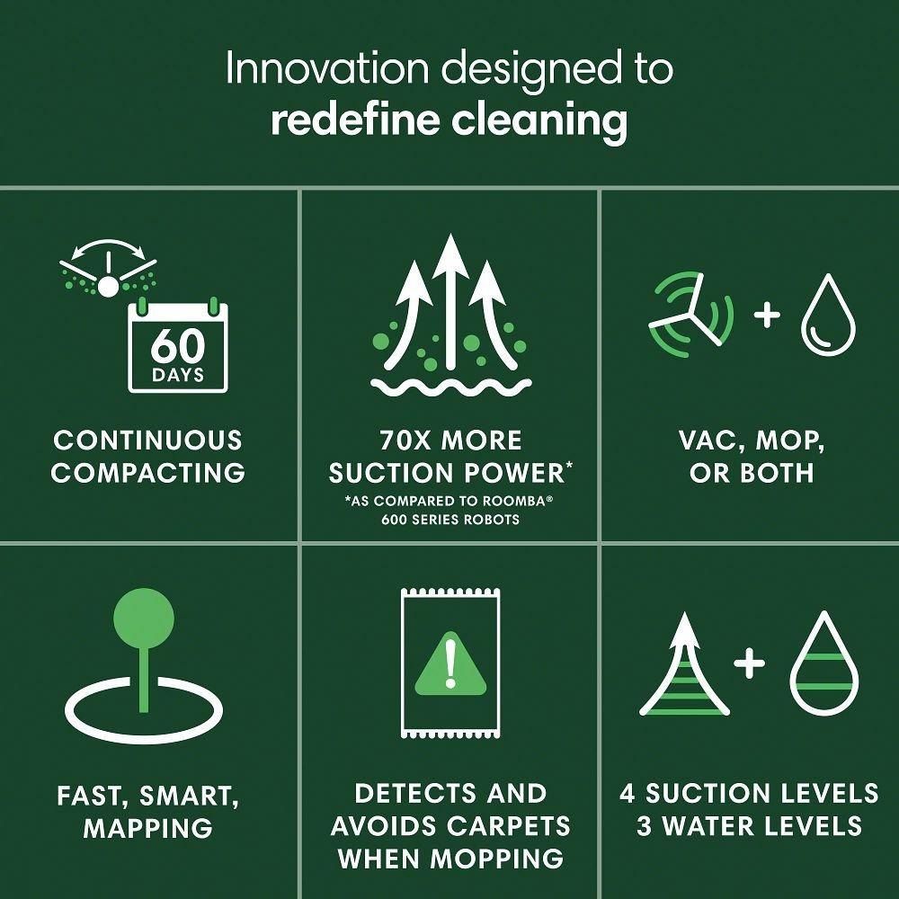 Roomba® 205 DustCompactor™ Combo robot | iRobot® Roomba® 205 DustCompactor™ Combo robot | iRobot®