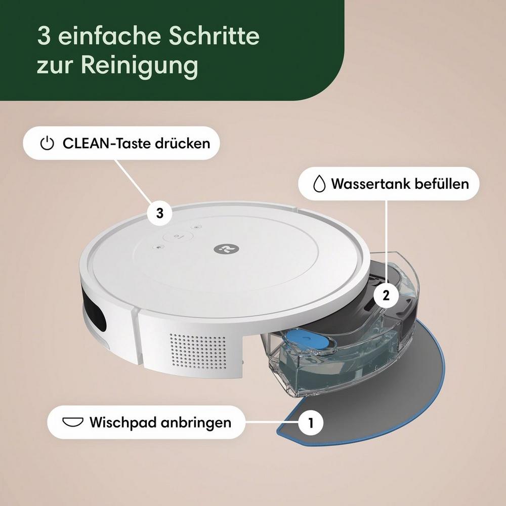 Roomba Combo® 2 Essential Roboter + AutoEmpty™ Dock Roomba Combo® 2 Essential Roboter + AutoEmpty™ Dock