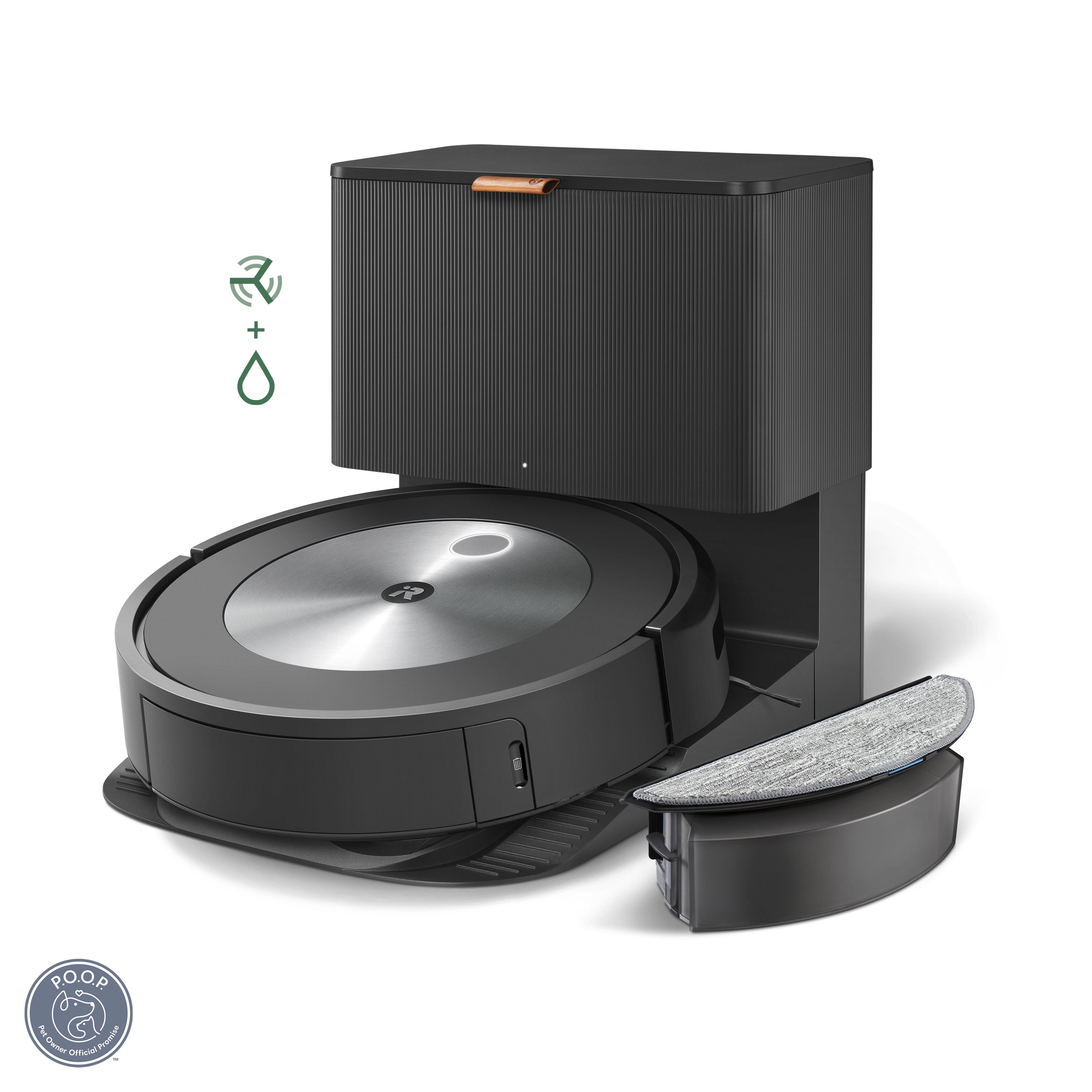 The Gearbrain - iRobot Roomba Combo j5+ Robot Vacuum and Mop
