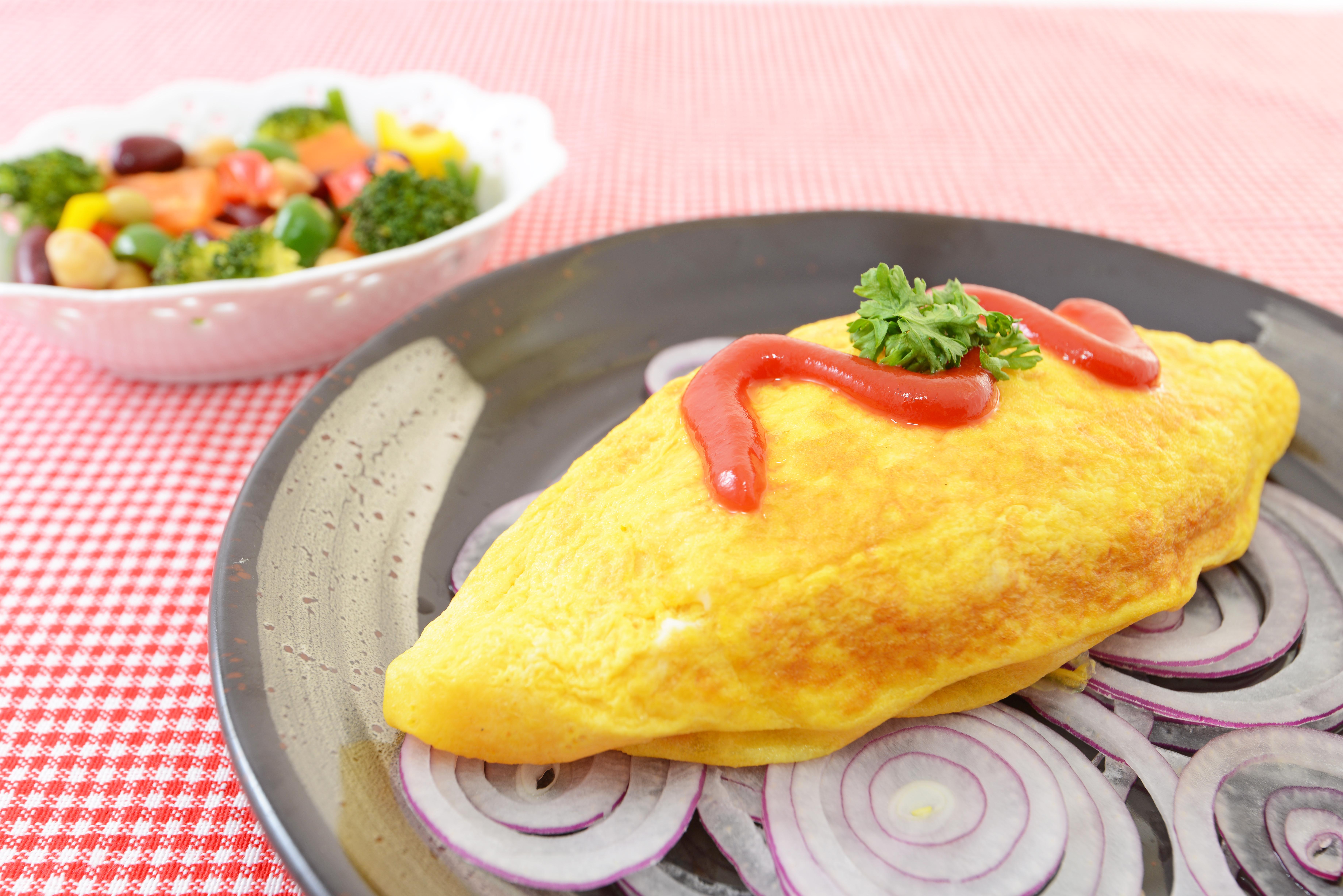 how to cook omelette rice
