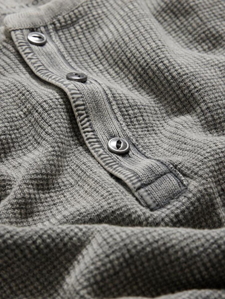 MEMPHIS WAFFLE HENLEY | John Varvatos MEMPHIS WAFFLE HENLEY | John Varvatos
