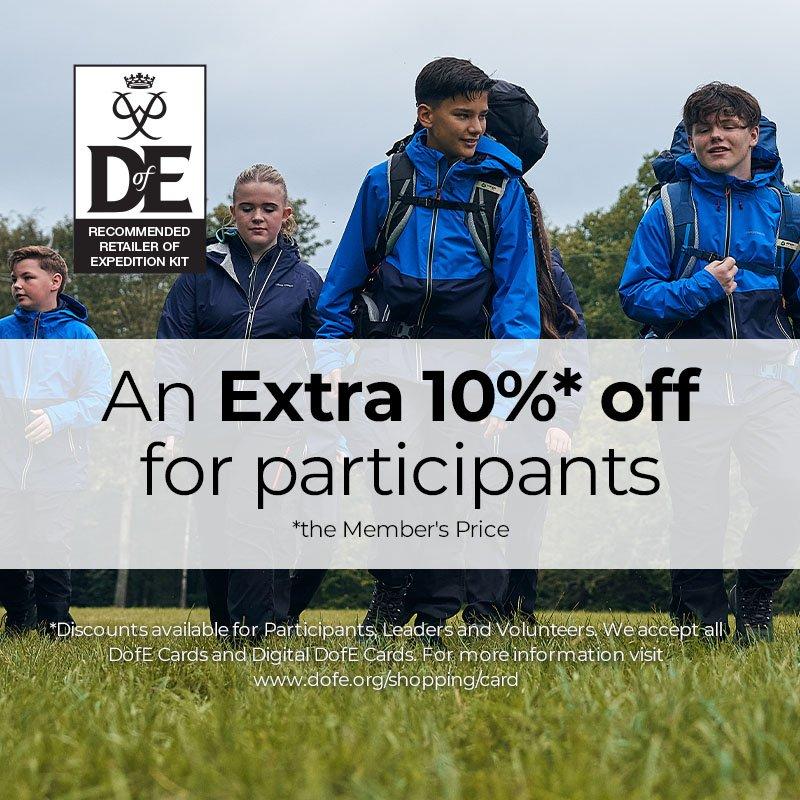 DofE Kit List & Discounts | Duke of Edinburgh's Award | GO Outdoors | GO Outdoors