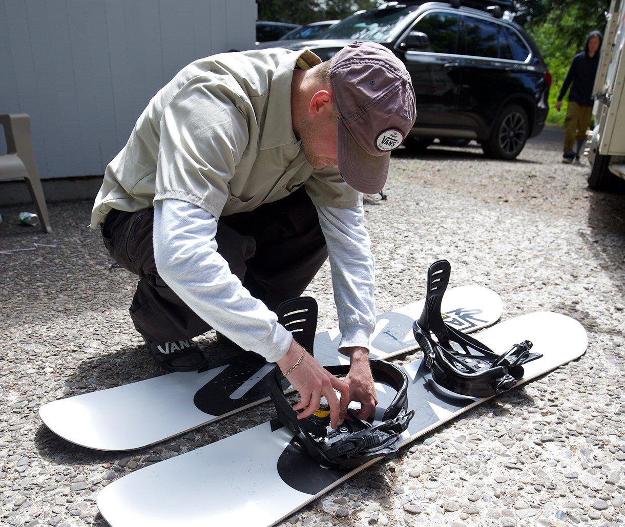 Spinners - K2 Medium Snowboard by Jake Kuzyk