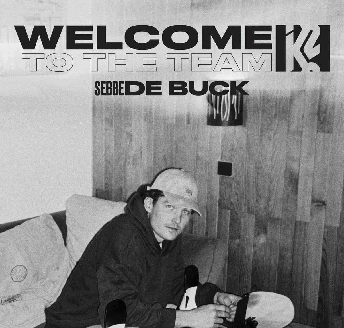 Welcome To The Team Sebbe de Buck