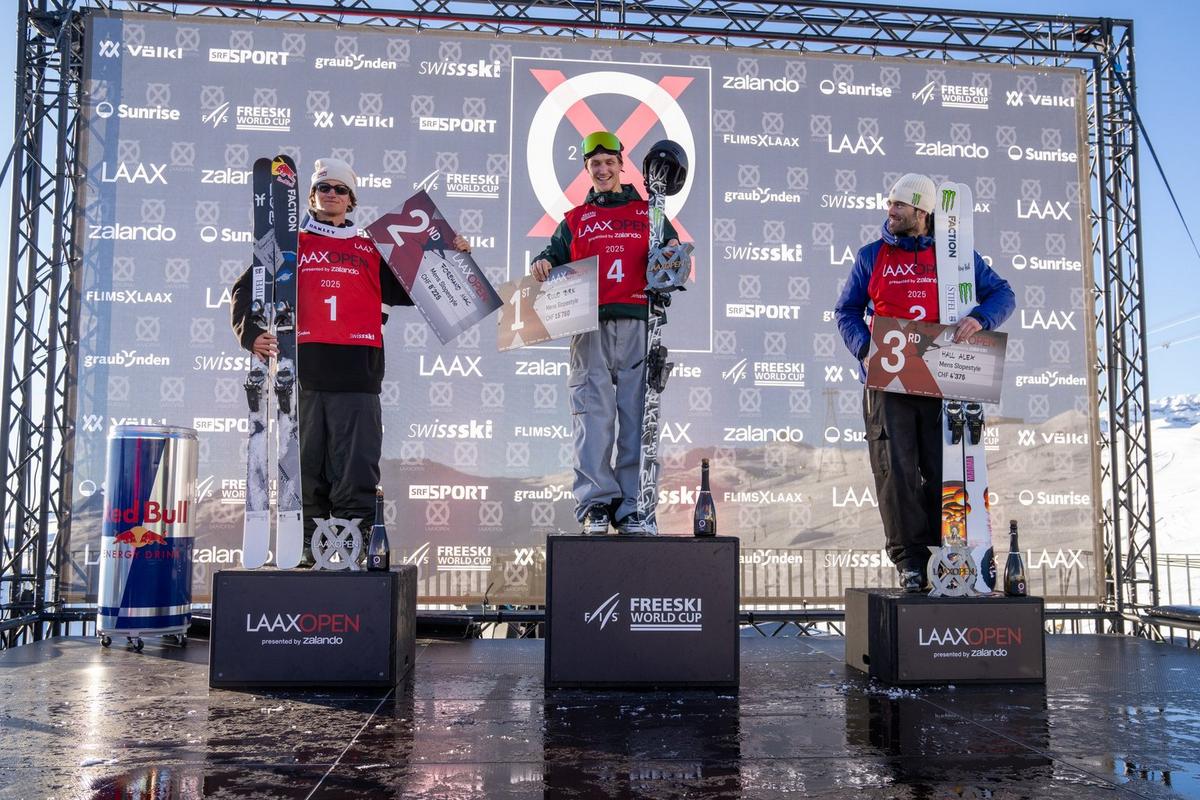 Birk Ruud takes the win at the Laax Open