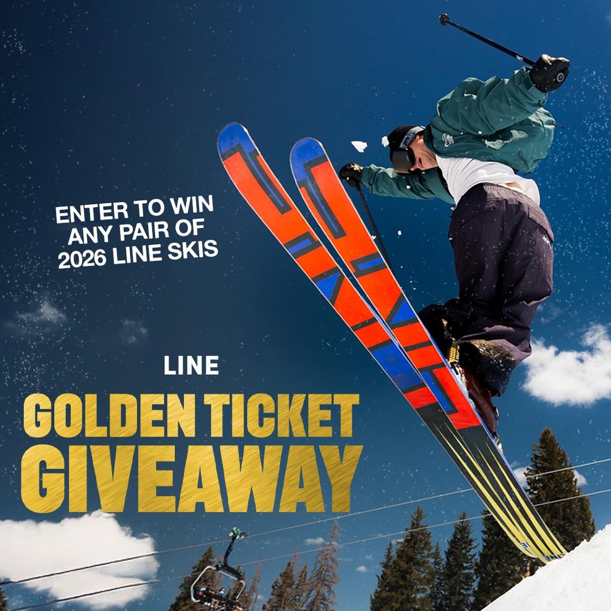 LINE | Golden Ticket Giveaway