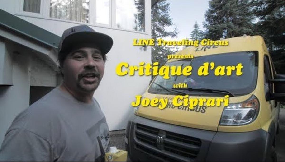 The New LINE Traveling Circus Van Unveiled - JoJo Ciprari Art Critique