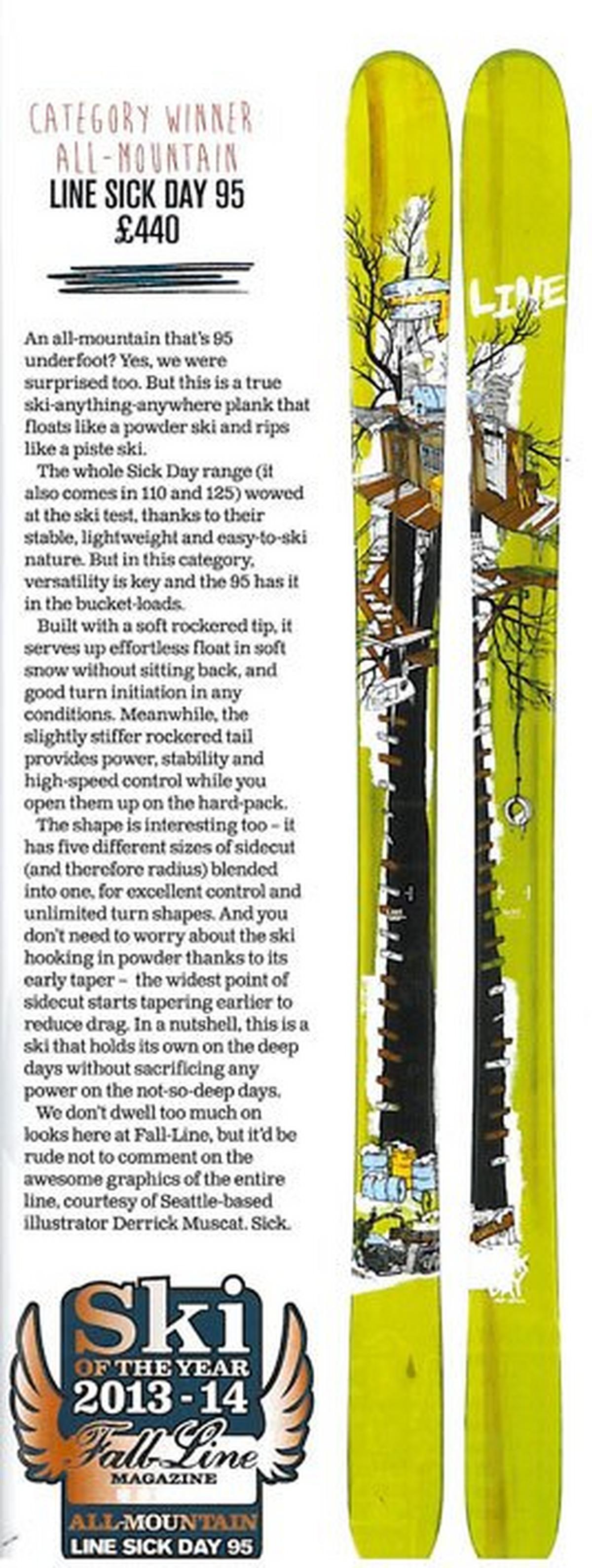 Fall-Line Magazine: All-Mountain Ski of the Year