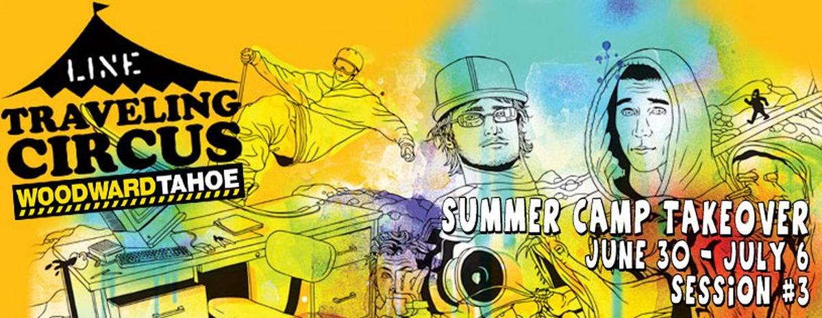 LINE Traveling Circus Week at Woodward Tahoe