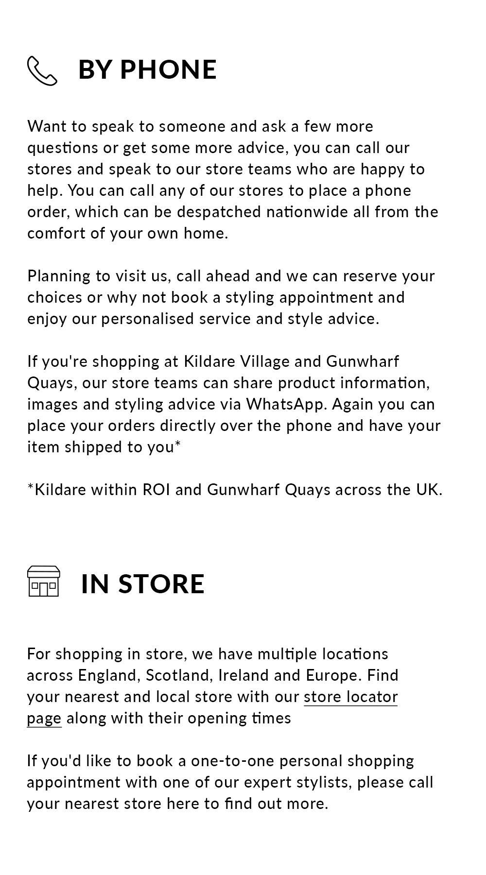 LKB - New ways to shop | L.K.Bennett