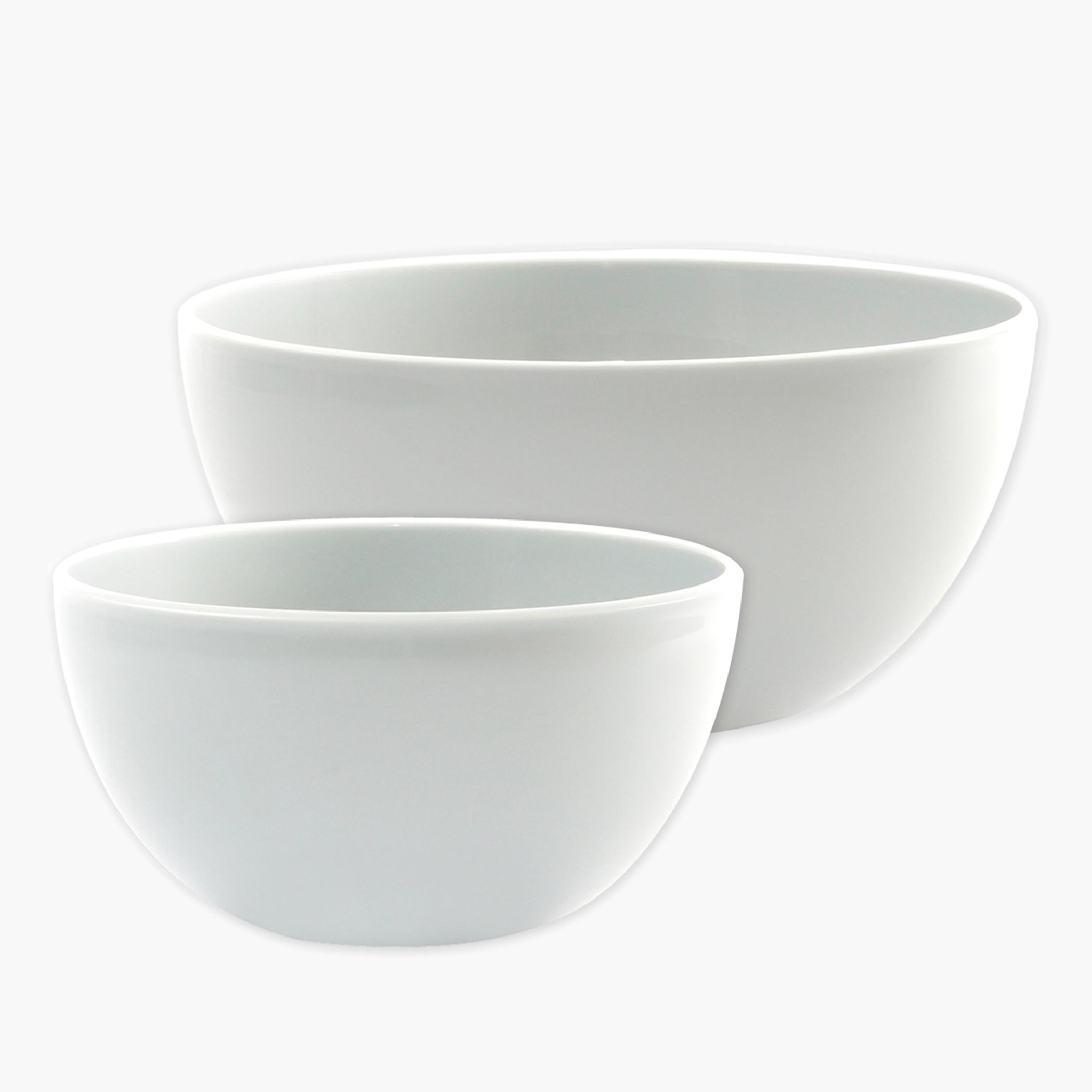Shop Gab Plastic 2-Piece Serving Bowl Set | Home Centre UAE