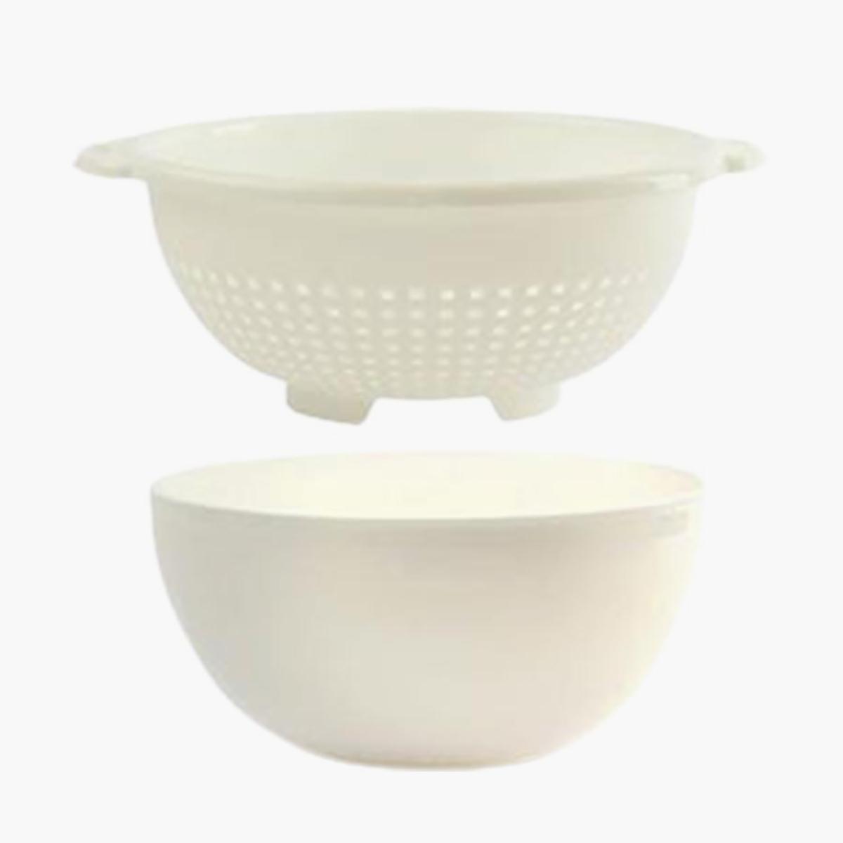 Shop Gab Plastic Colander with Bowl | Home Centre UAE
