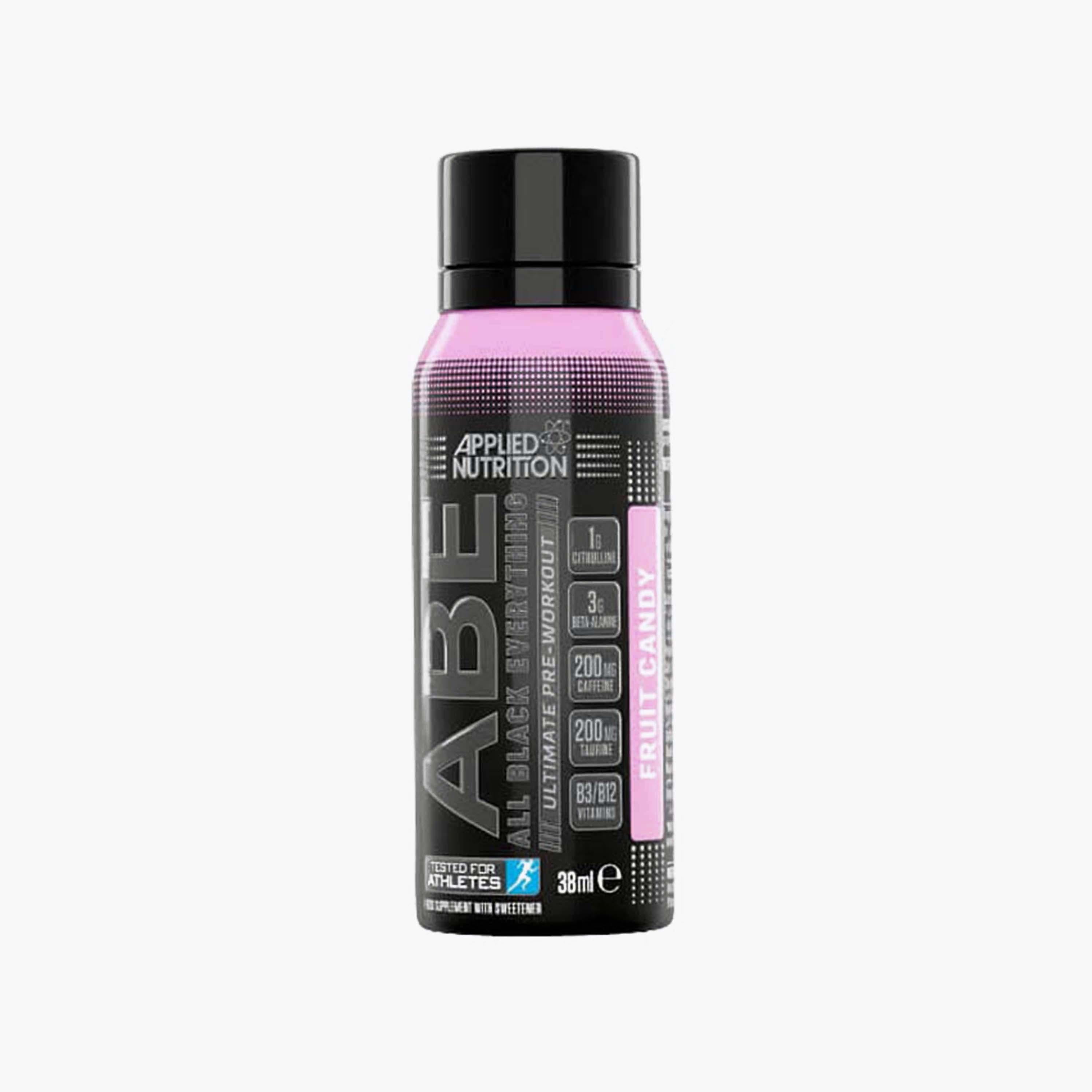 Buy ABE Ultimate Pre Workout Shot, 1 Shot, Fruit Candy, Applied ...