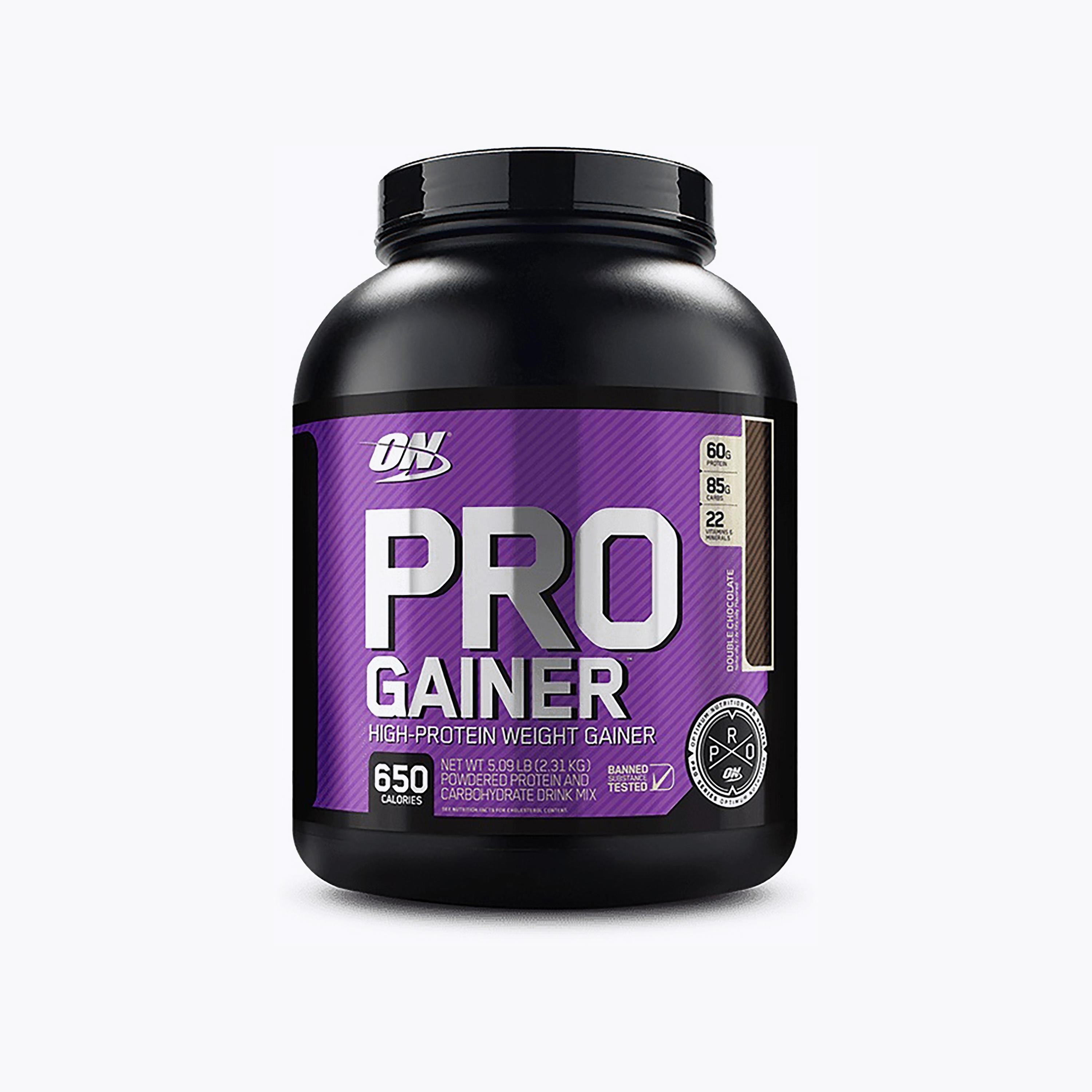 Buy Gold Standard Pro Gainer, 5 Lb (2.2 Kg), Double Chocolate, Optimum ...