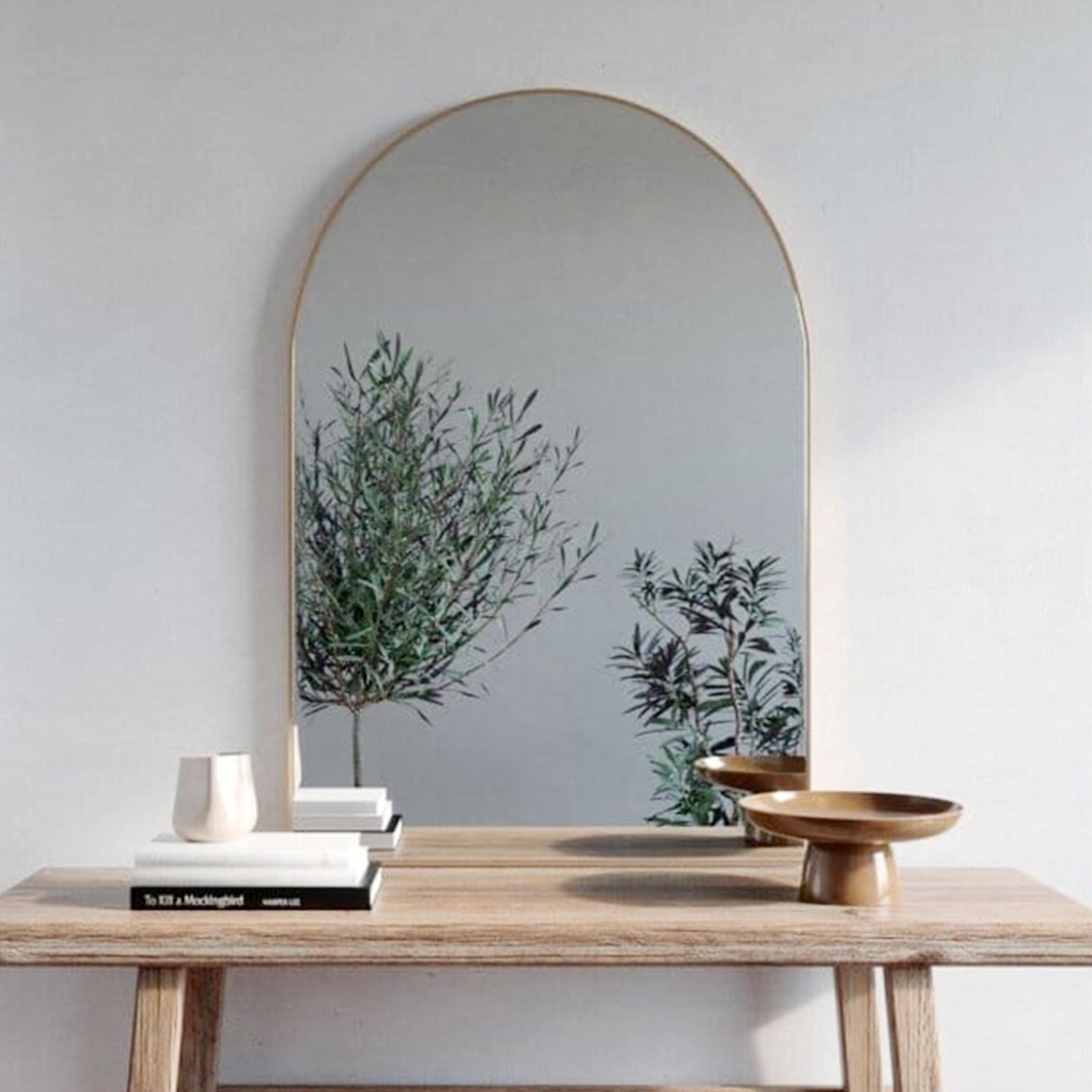 Shop HomeKode Arch Vanity Wall Mirror - 60x90 cm | Home Centre UAE